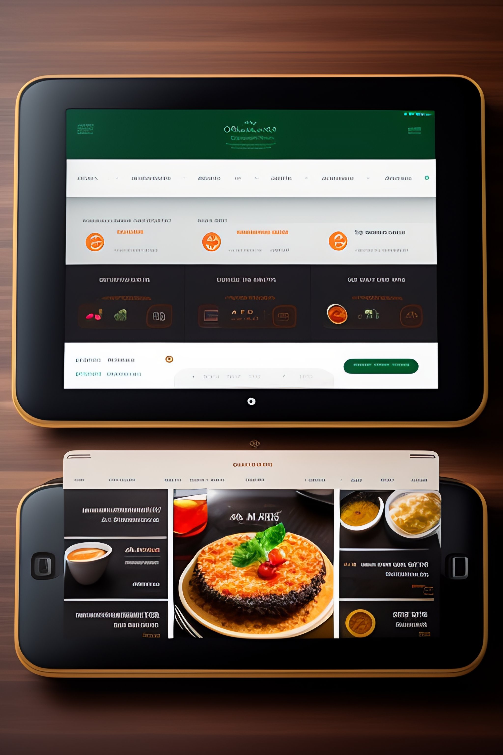 Lexica - User interface for restaurants