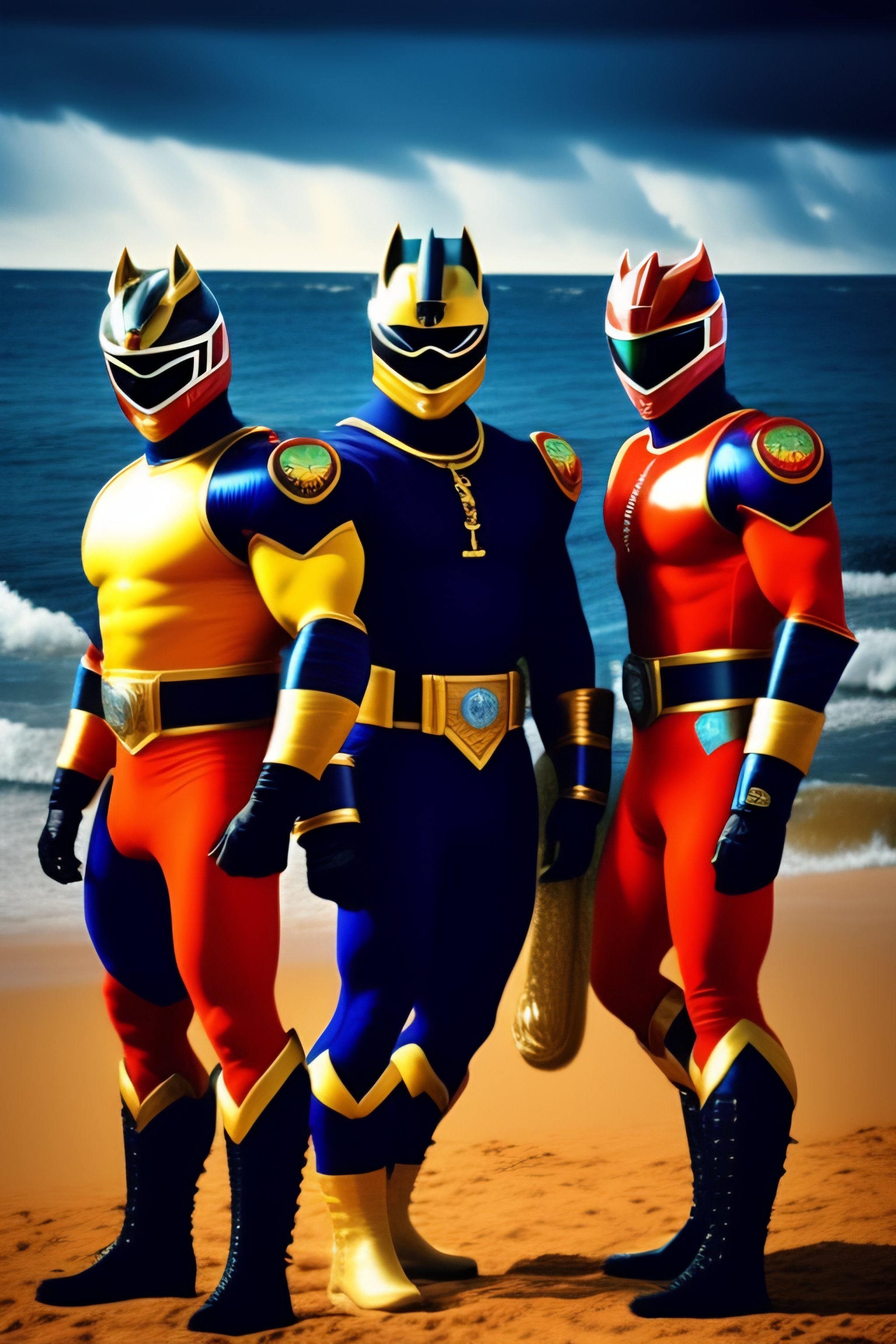 Lexica - NAVY SEALS power rangers