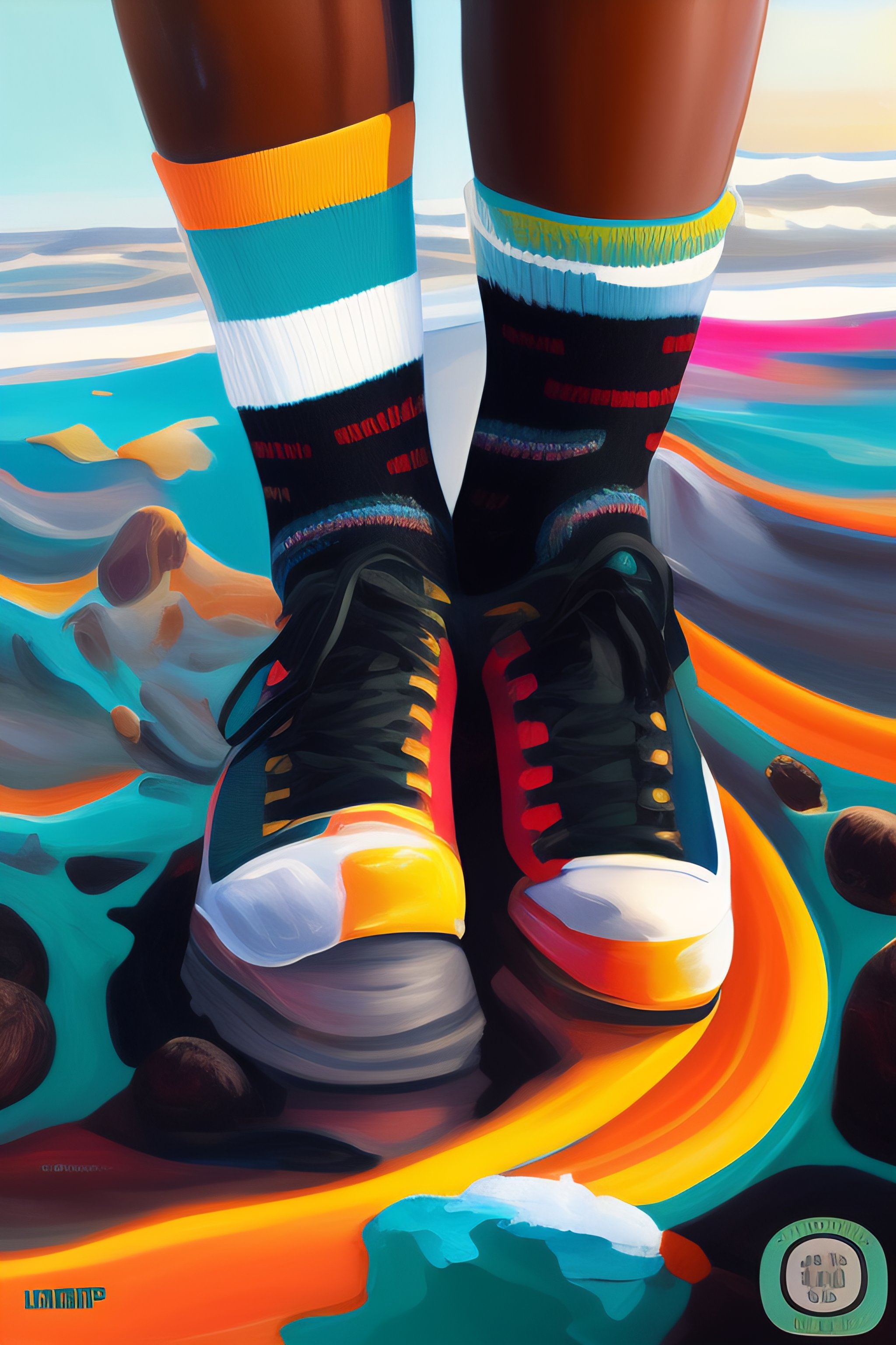 Lexica - Black guyin socks