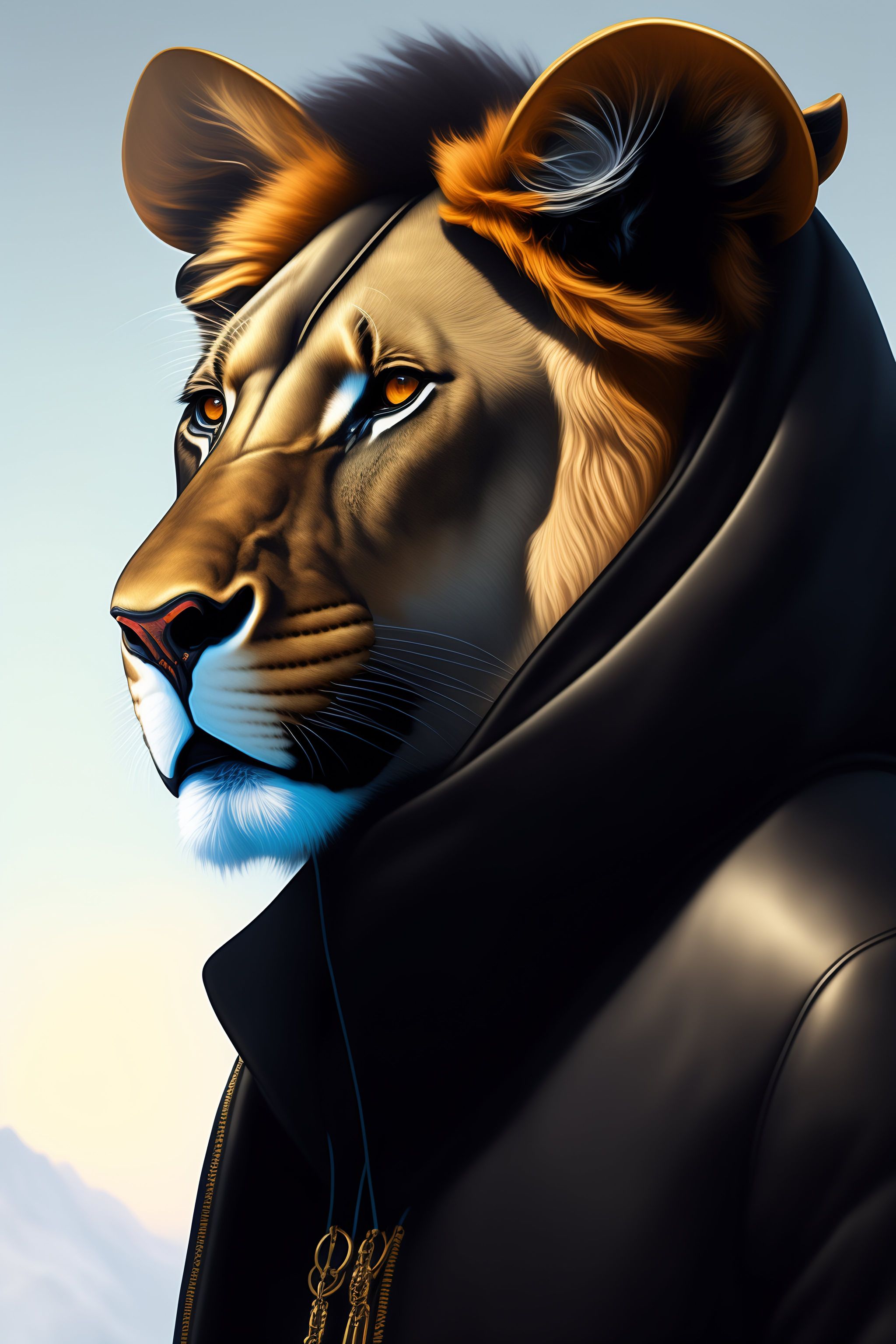 Lexica - A beautfiul award winning aesthetic commission of an antrho ...