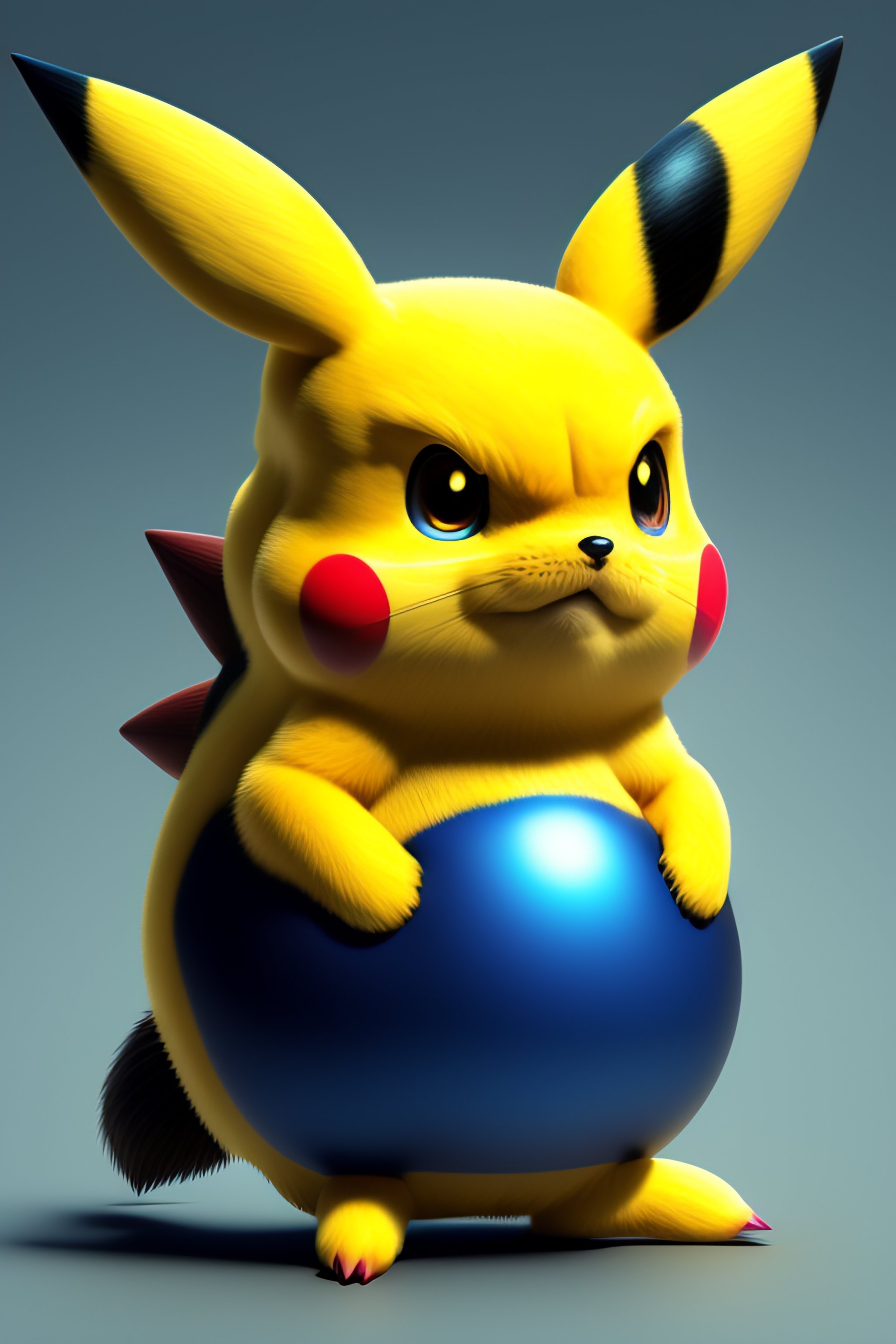 Lexica - A mix between pikachu and sonic