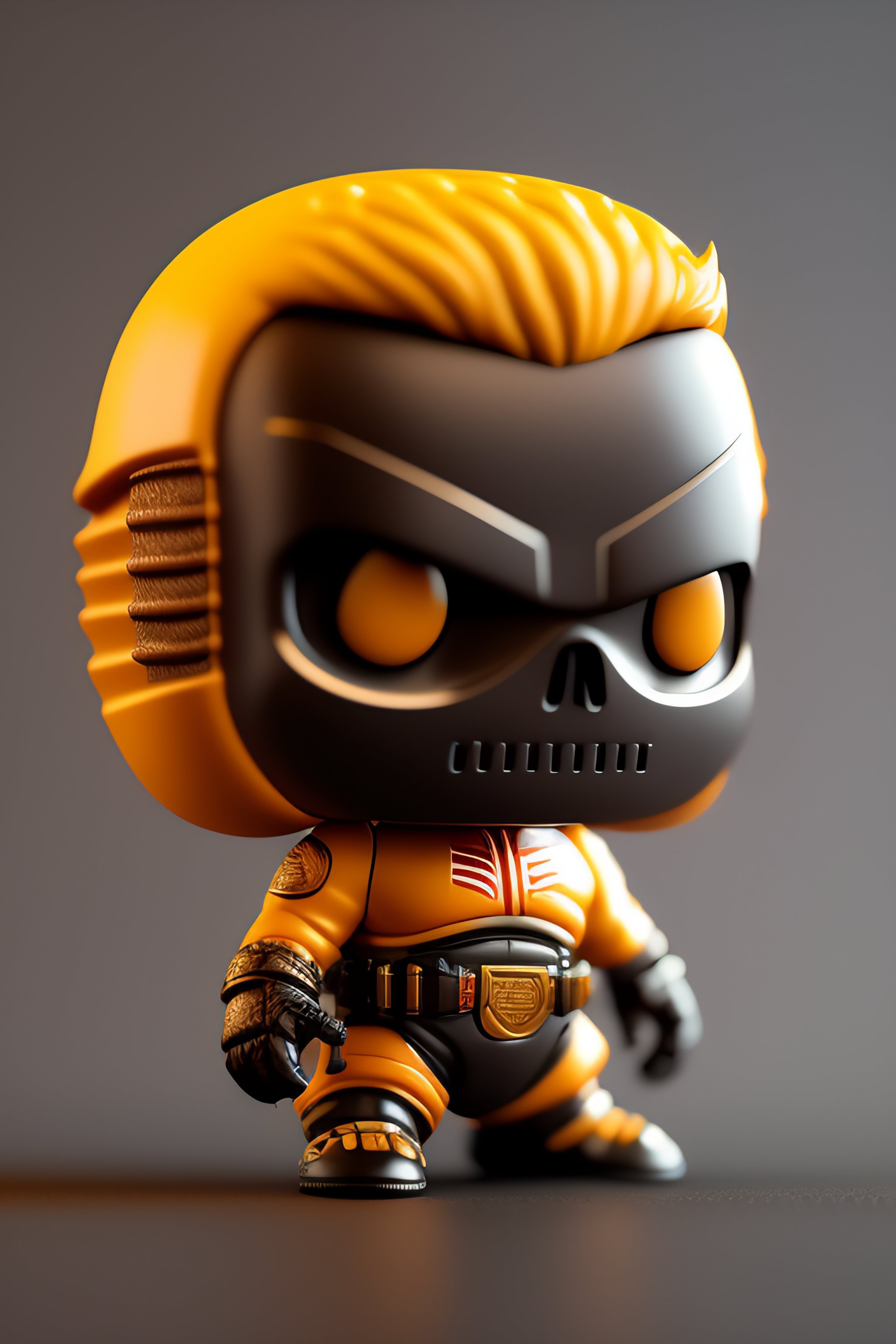 Lexica - Intricate portrait of 3d render of funko pop of ghostrider, 8k ...