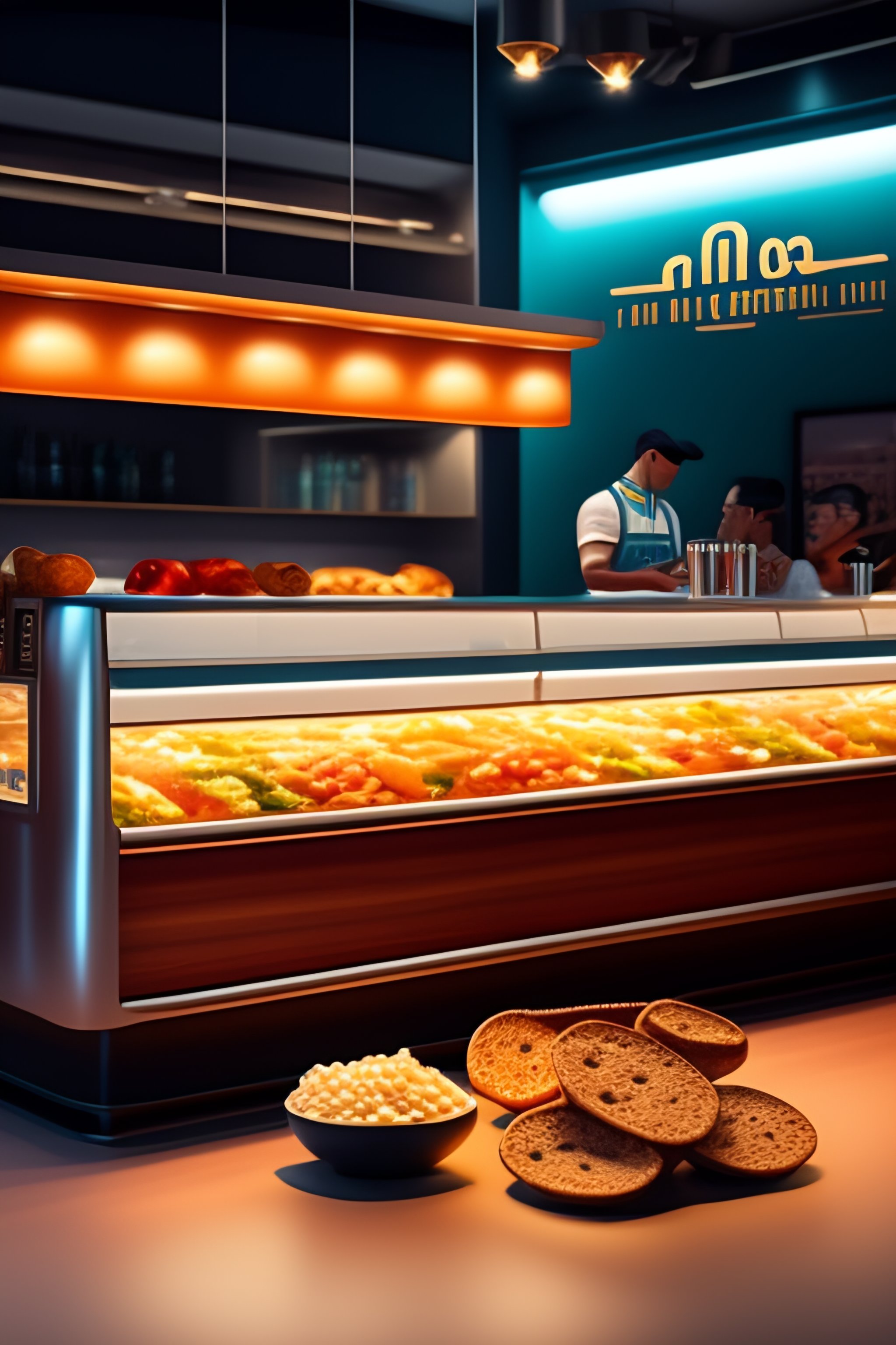 Lexica - Predador snack bar ilustracion