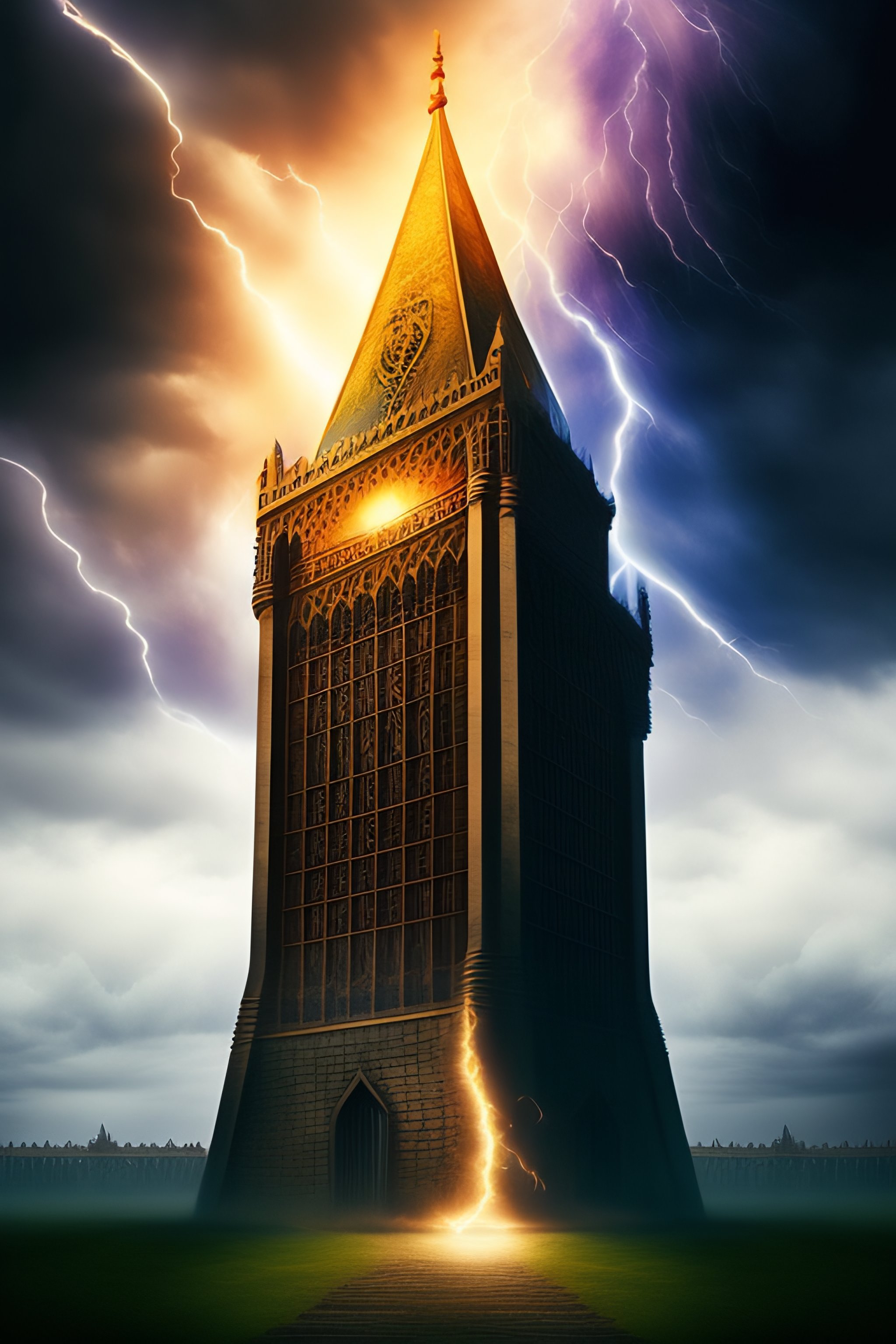 Lexica - Tarot card The Tower: The Tower is a card of upheaval and ...