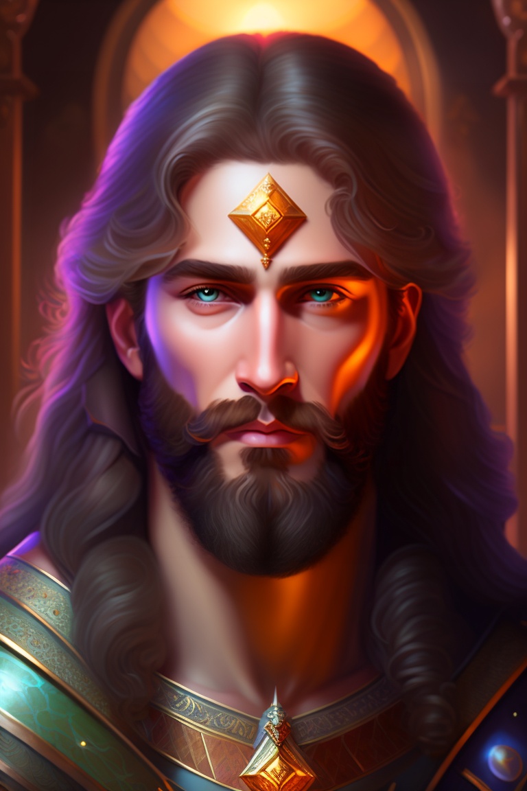 Lexica - Jesus christ , fantasy magic, intricate, elegant, sharp focus ...