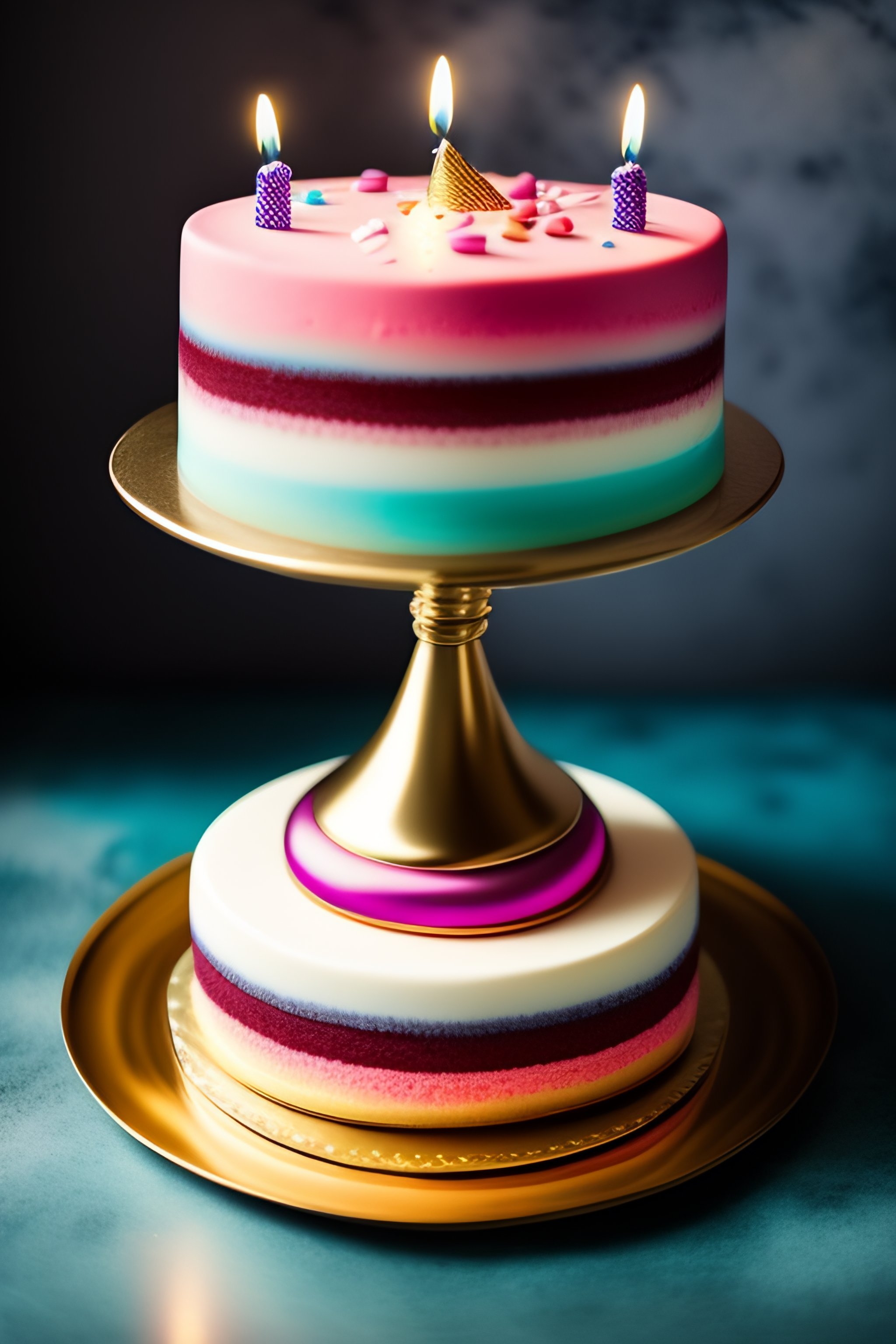 Lexica - Birthday cake