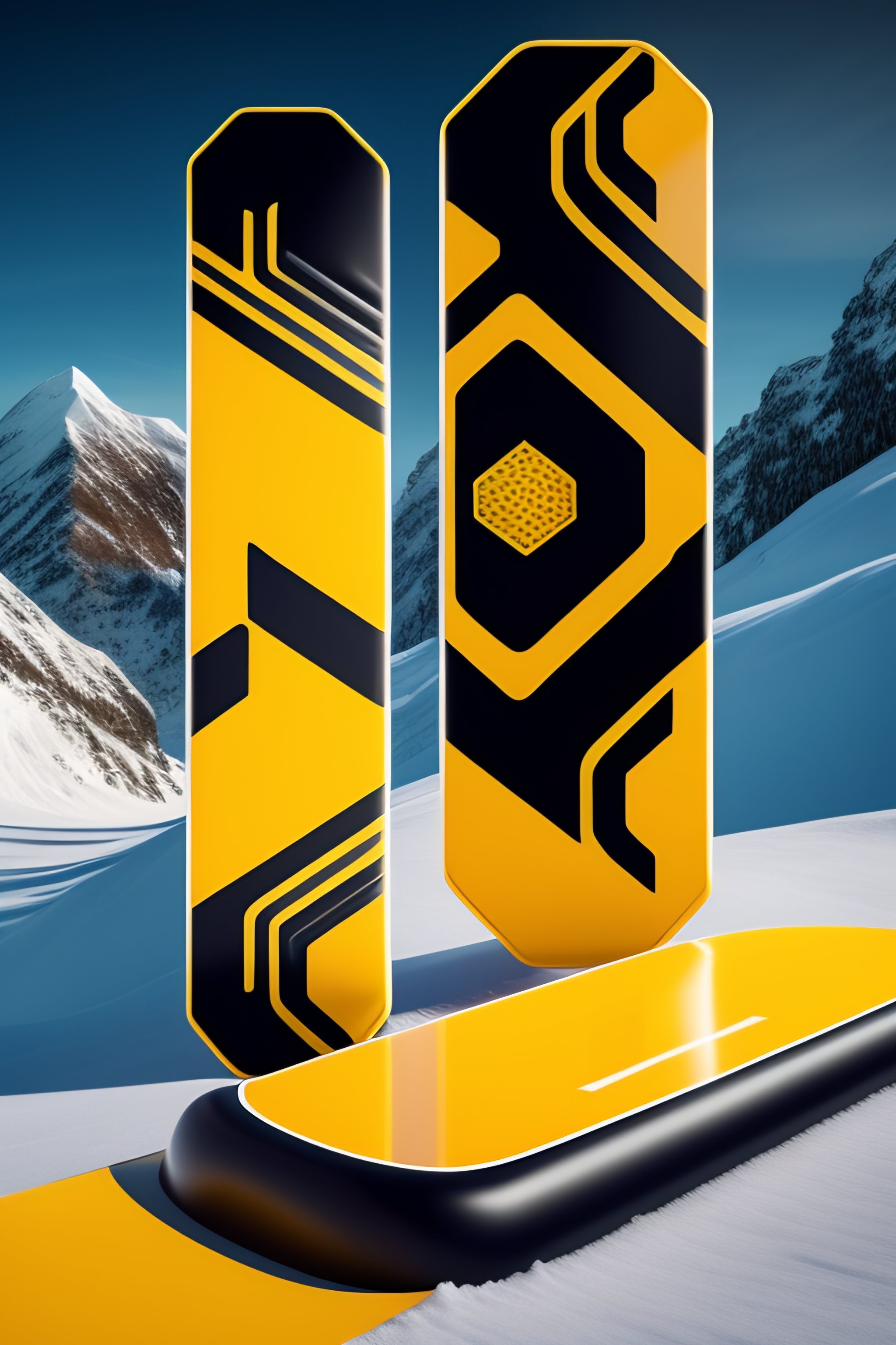 Lexica - Futuristic Snowboard designs featuring touches from 1980s ...