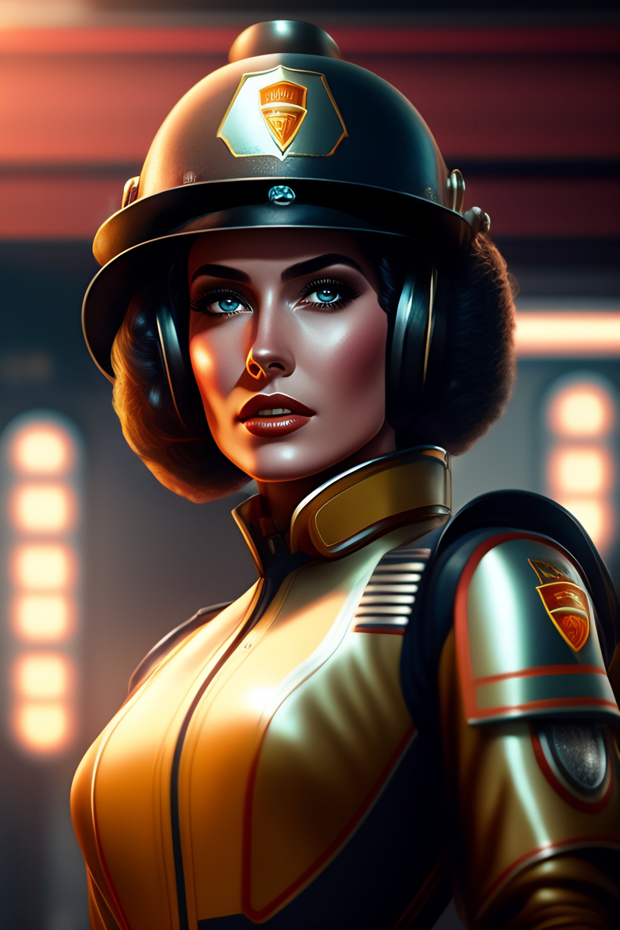 Lexica - Vintage Medium Shot 1920's Poster, Futuristic electronik ...