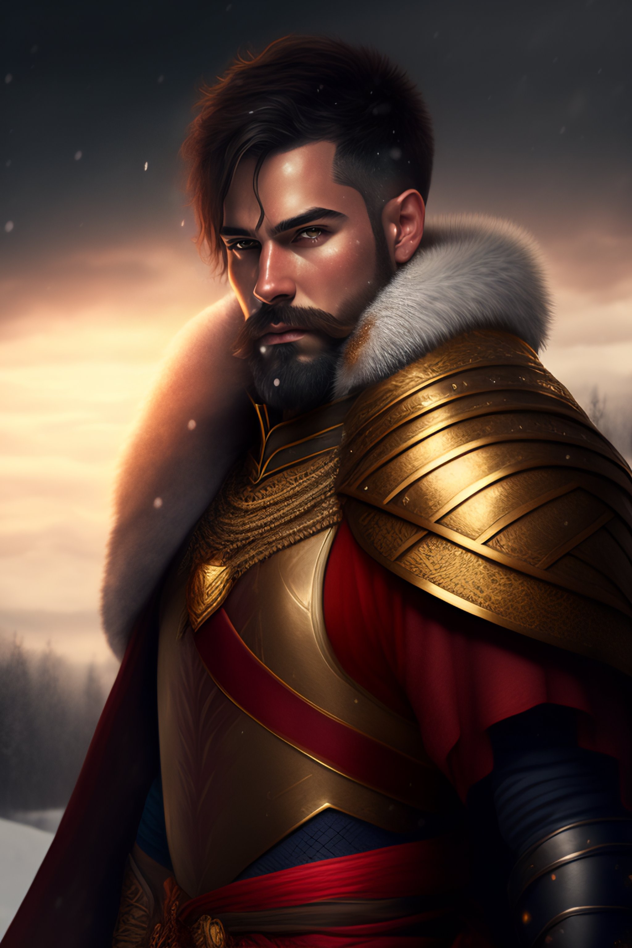 Lexica - Full body portrait of downtrodden rugged male rogue, short ...