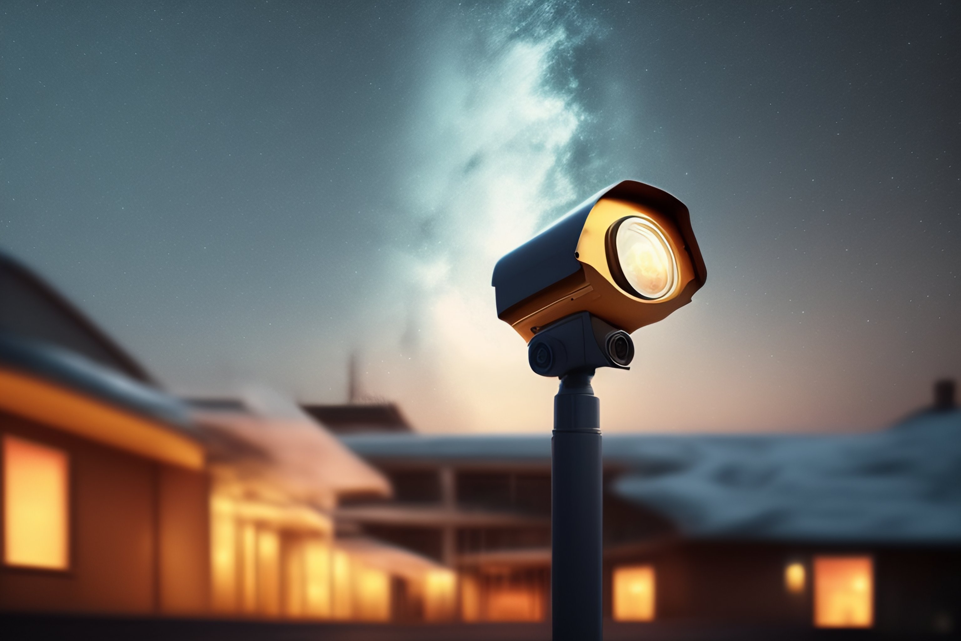 Lexica - Ip Security camera at night