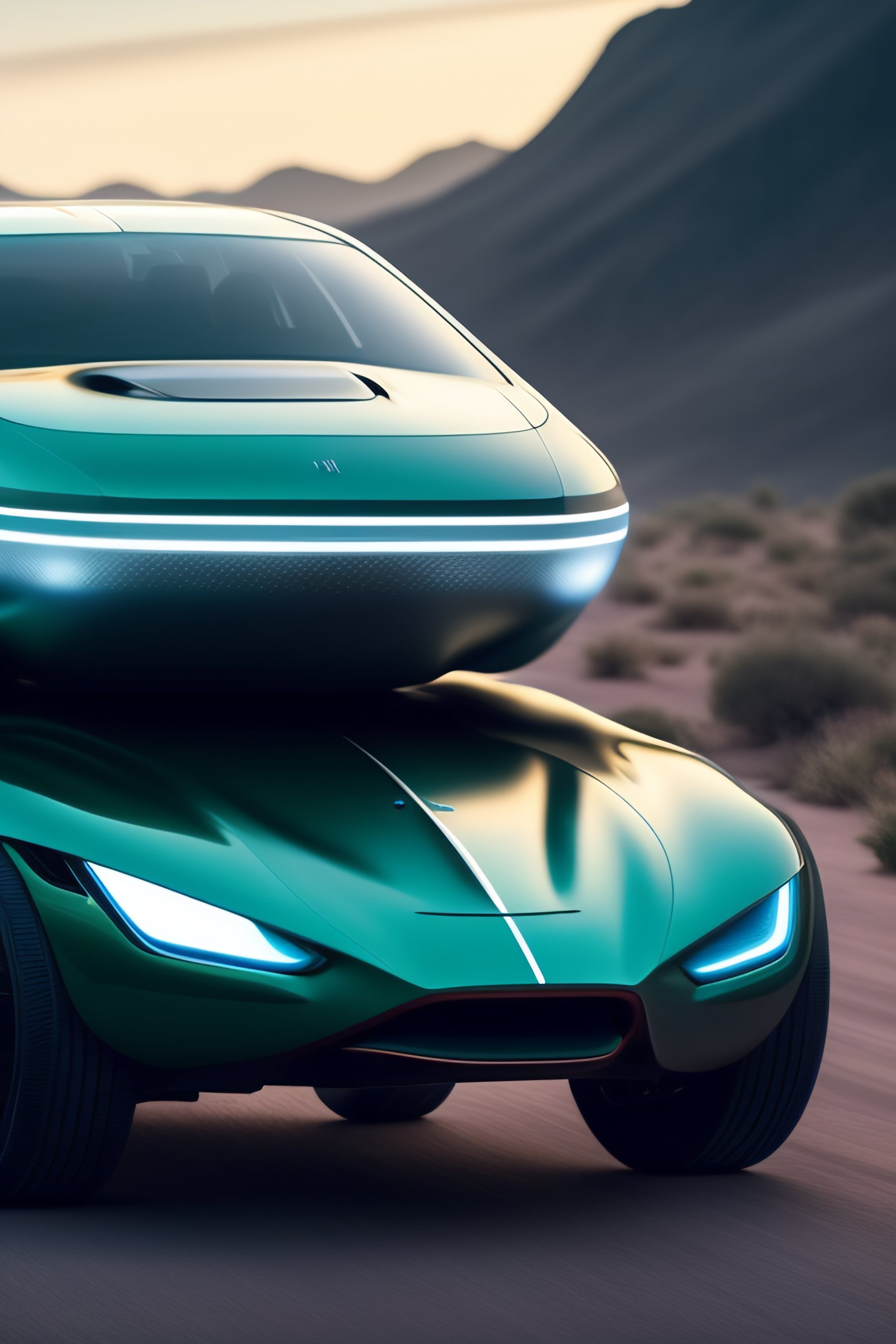 Lexica - A car from the distant future that has the ability to fly
