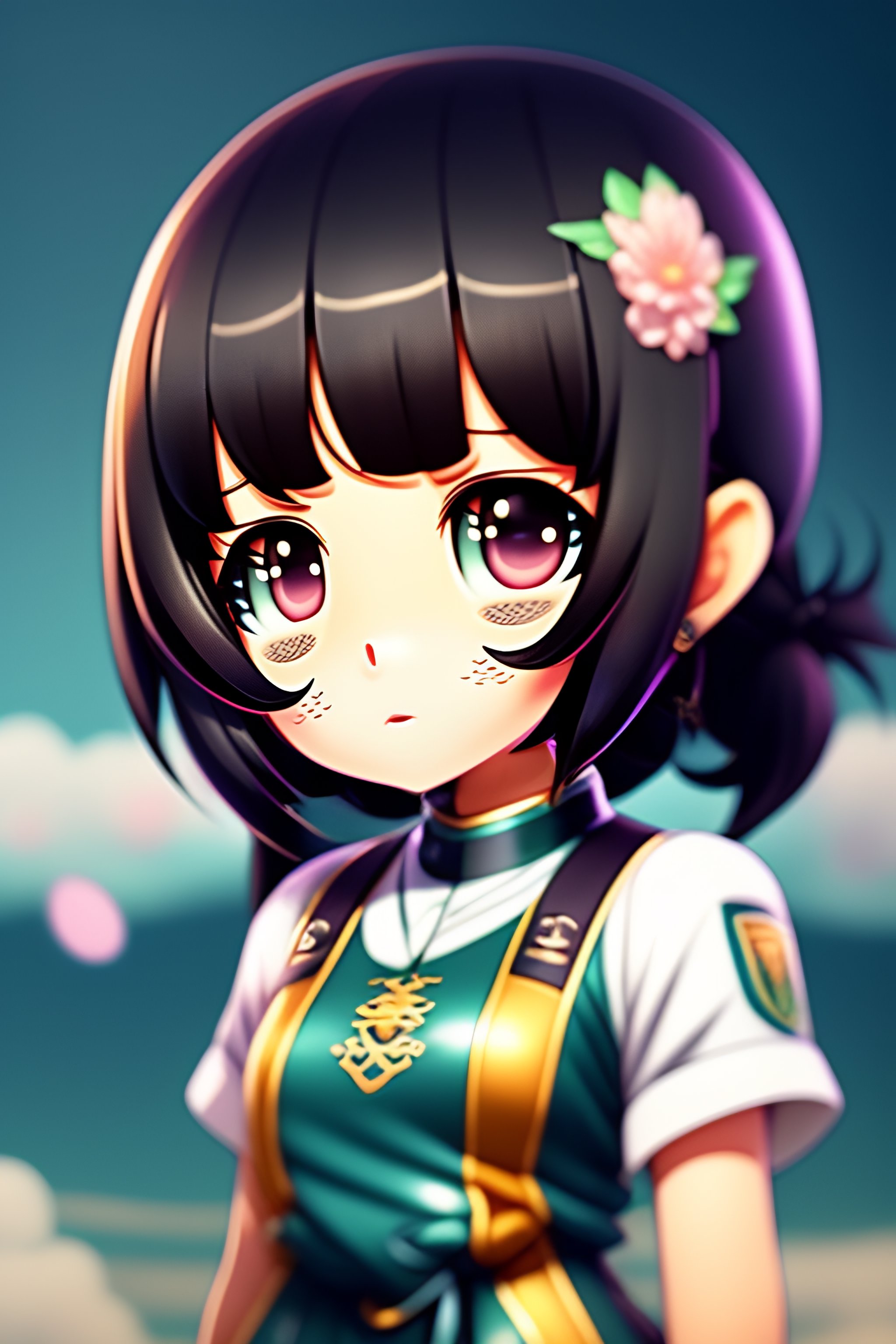 Lexica - Kemono girl chibi,imagen detail