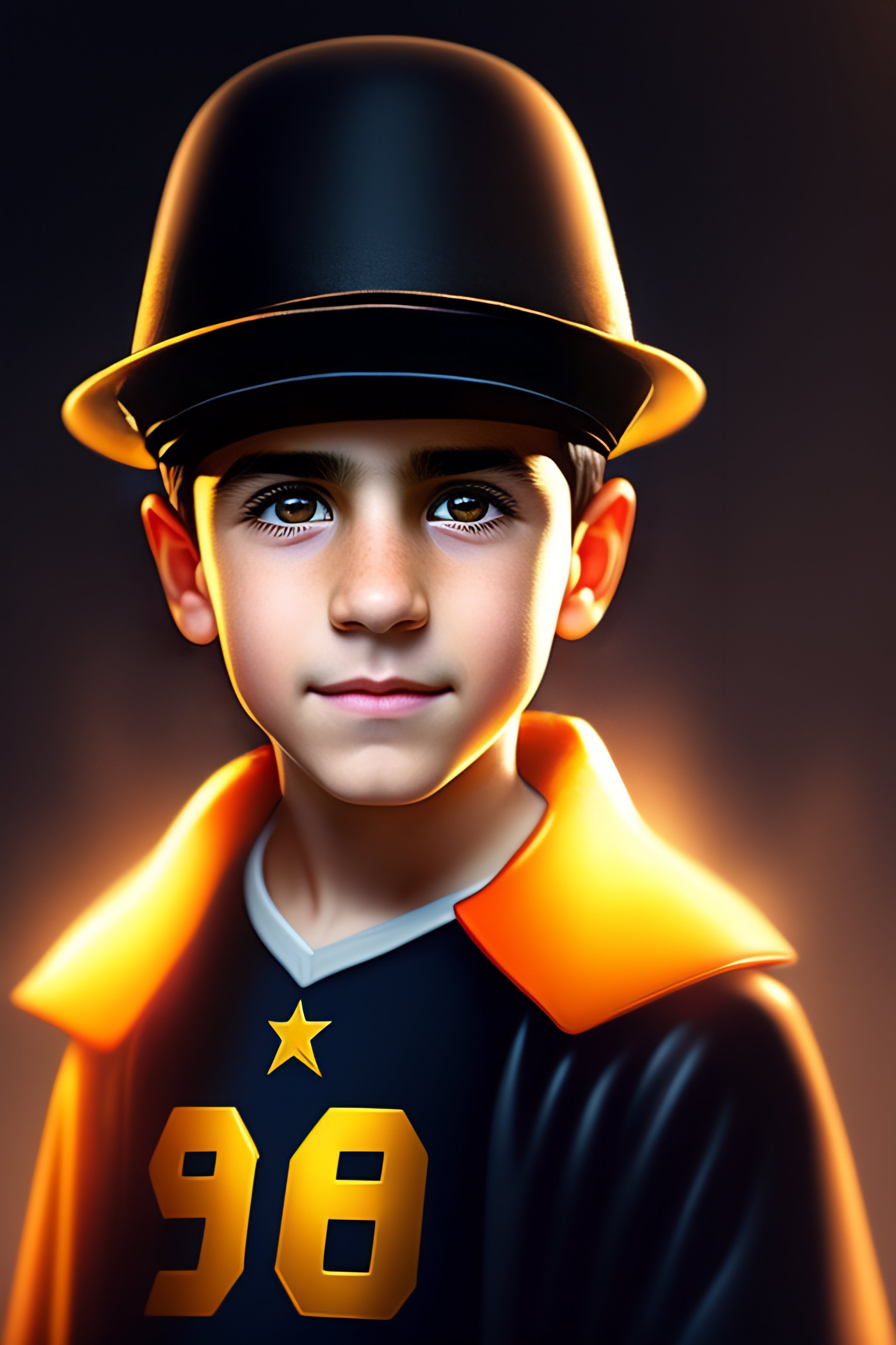 Lexica - An Israeli Jewish boy, ultra-Orthodox, superhero, wearing a ...