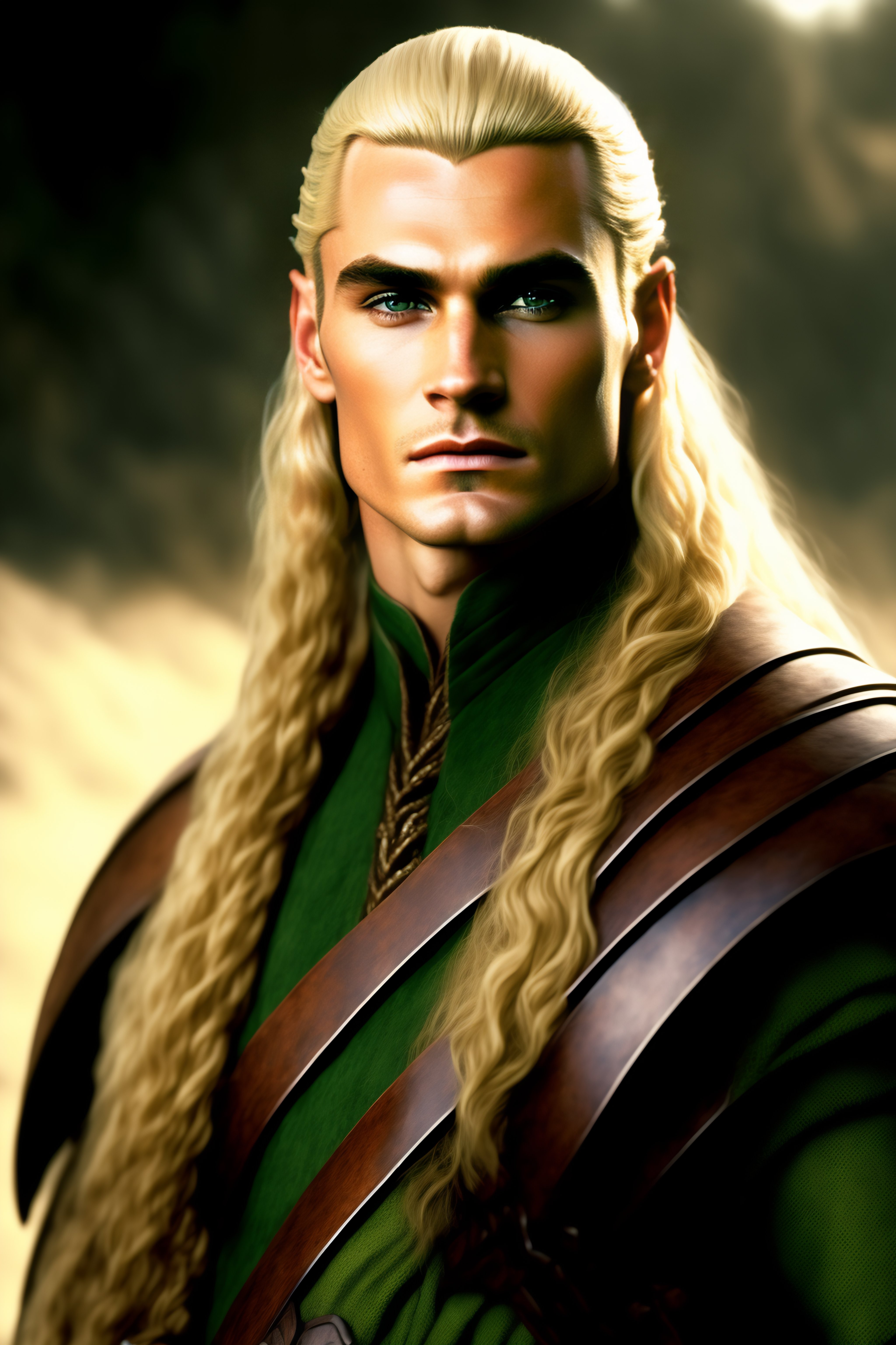 Lexica - Legolas archer, posing, photo, film, wallpaper