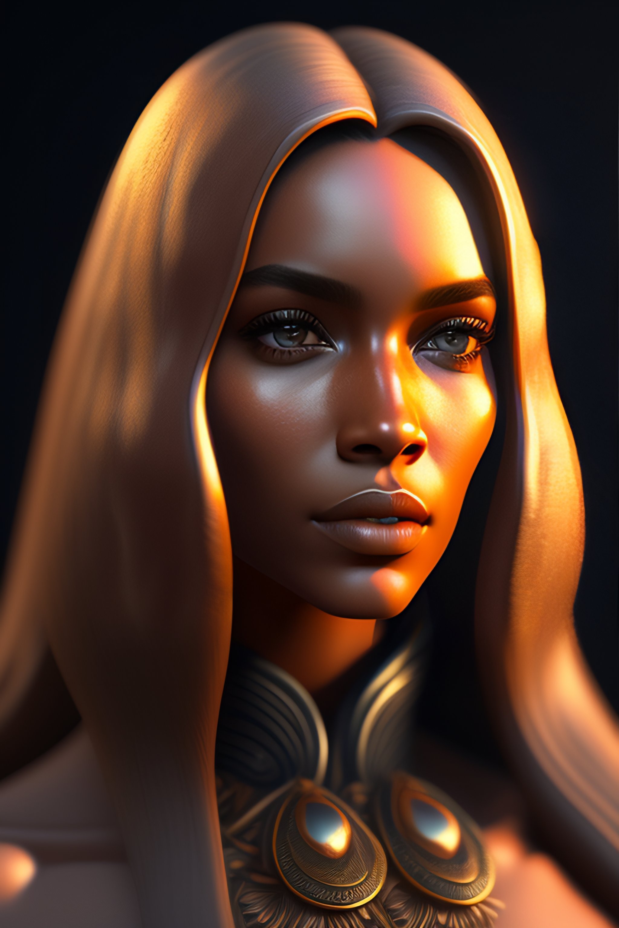 Lexica - Female, Highly detailed, Depth, Many parts, Lumen render, 8k
