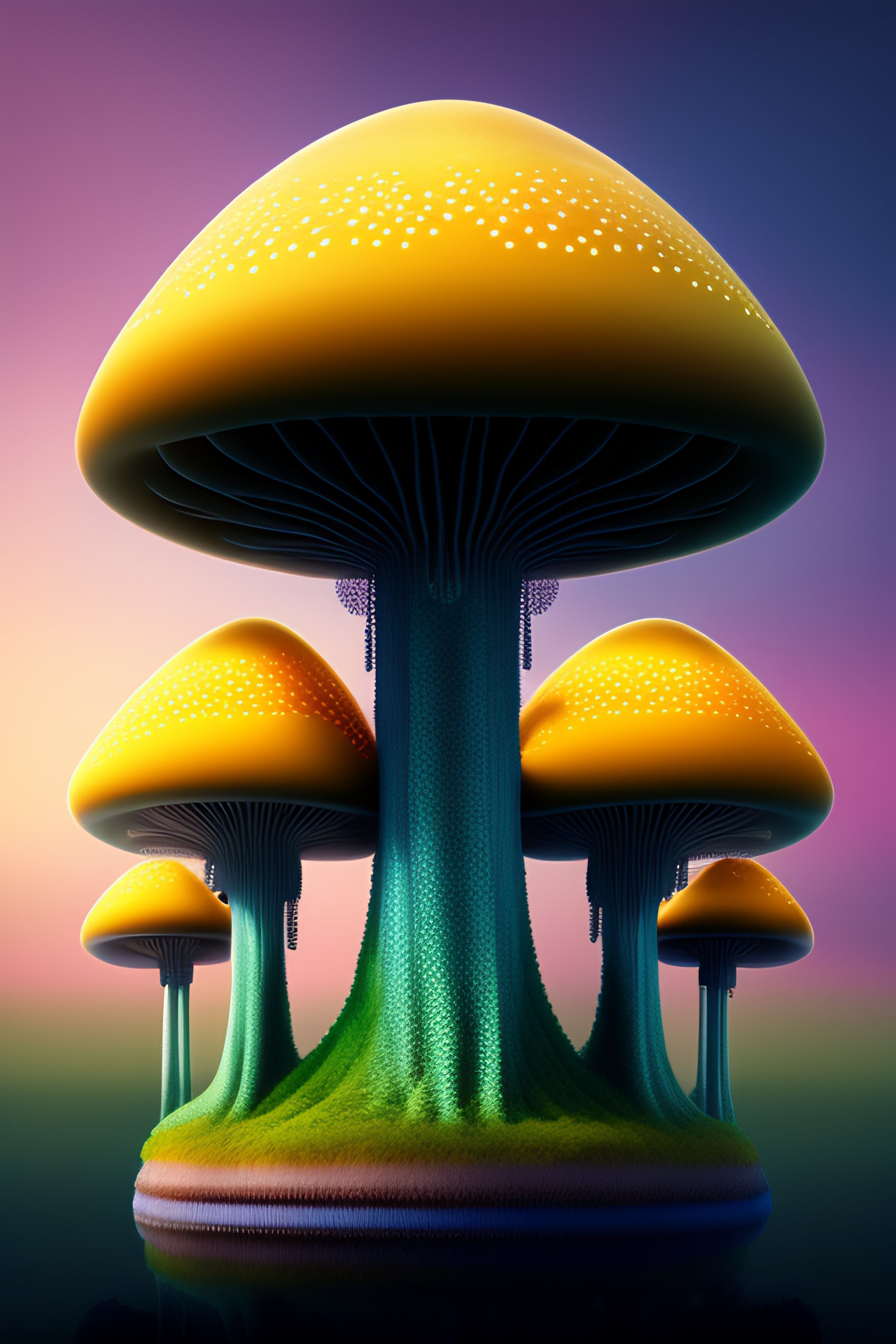 Lexica - Stingray tree creature mushroom amoeba