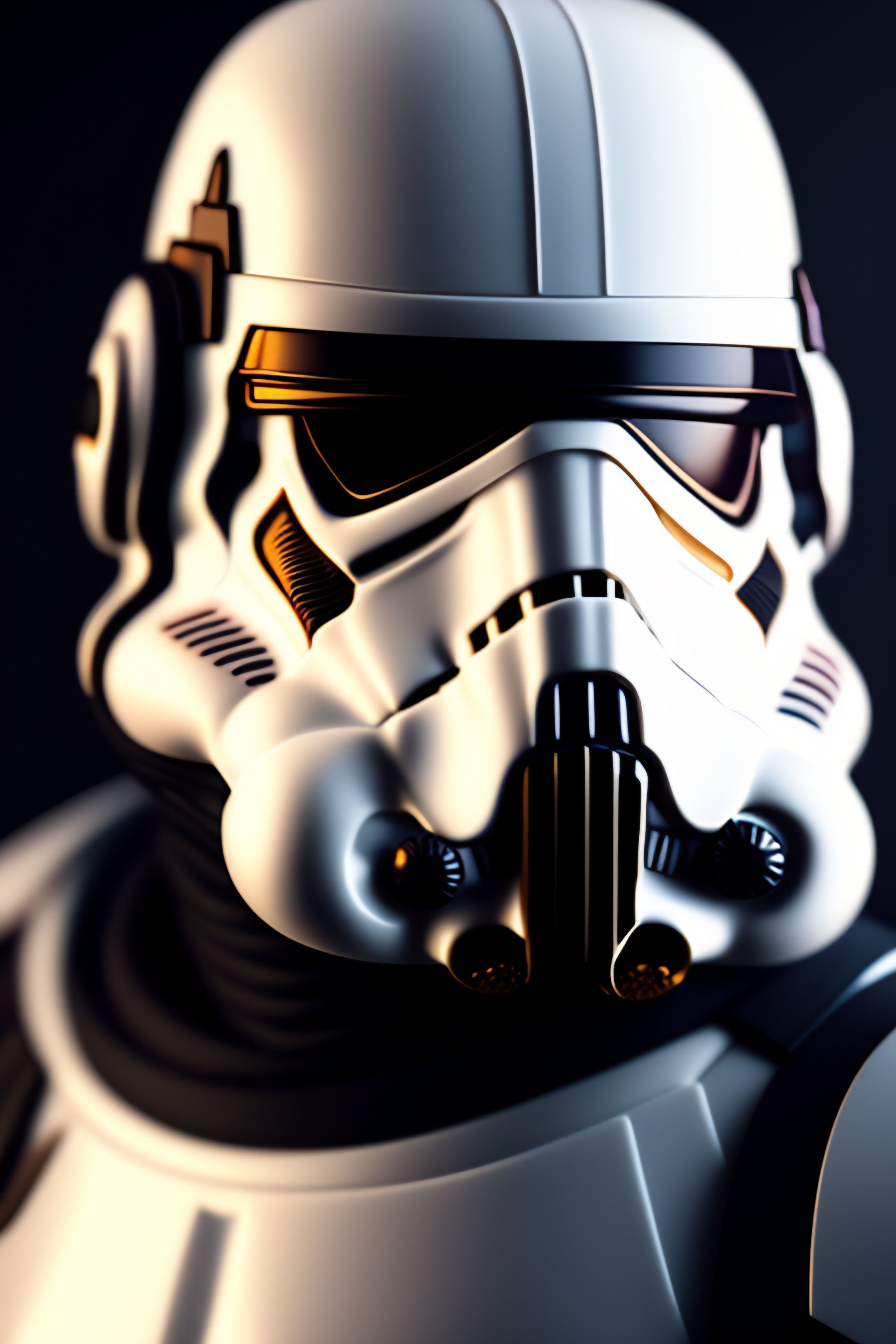 Lexica - Portrait of lionel messi as stormtrooper from star wars ...