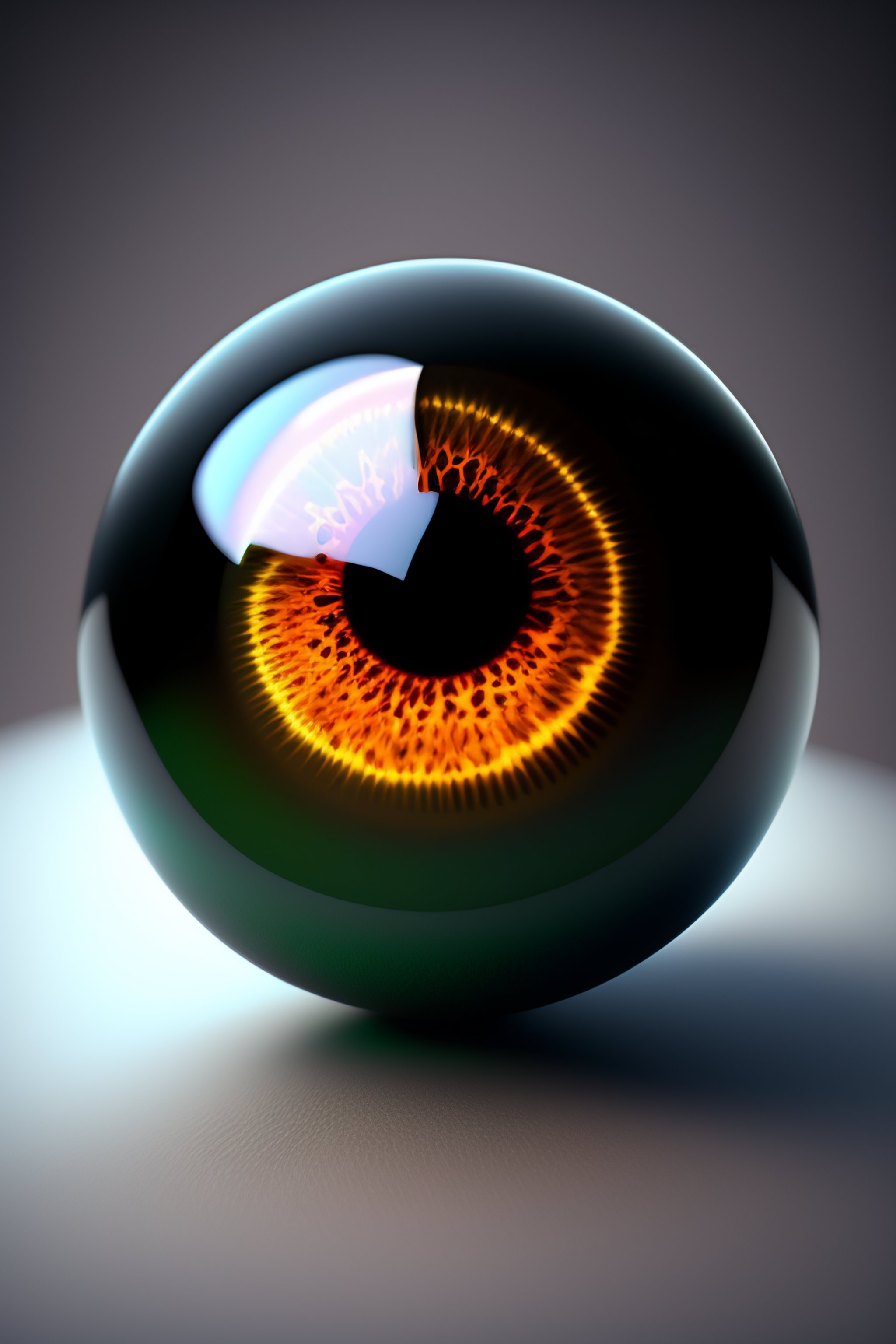 Lexica - Eyeball with teeth 8k volumetric lighting octane render ultra ...