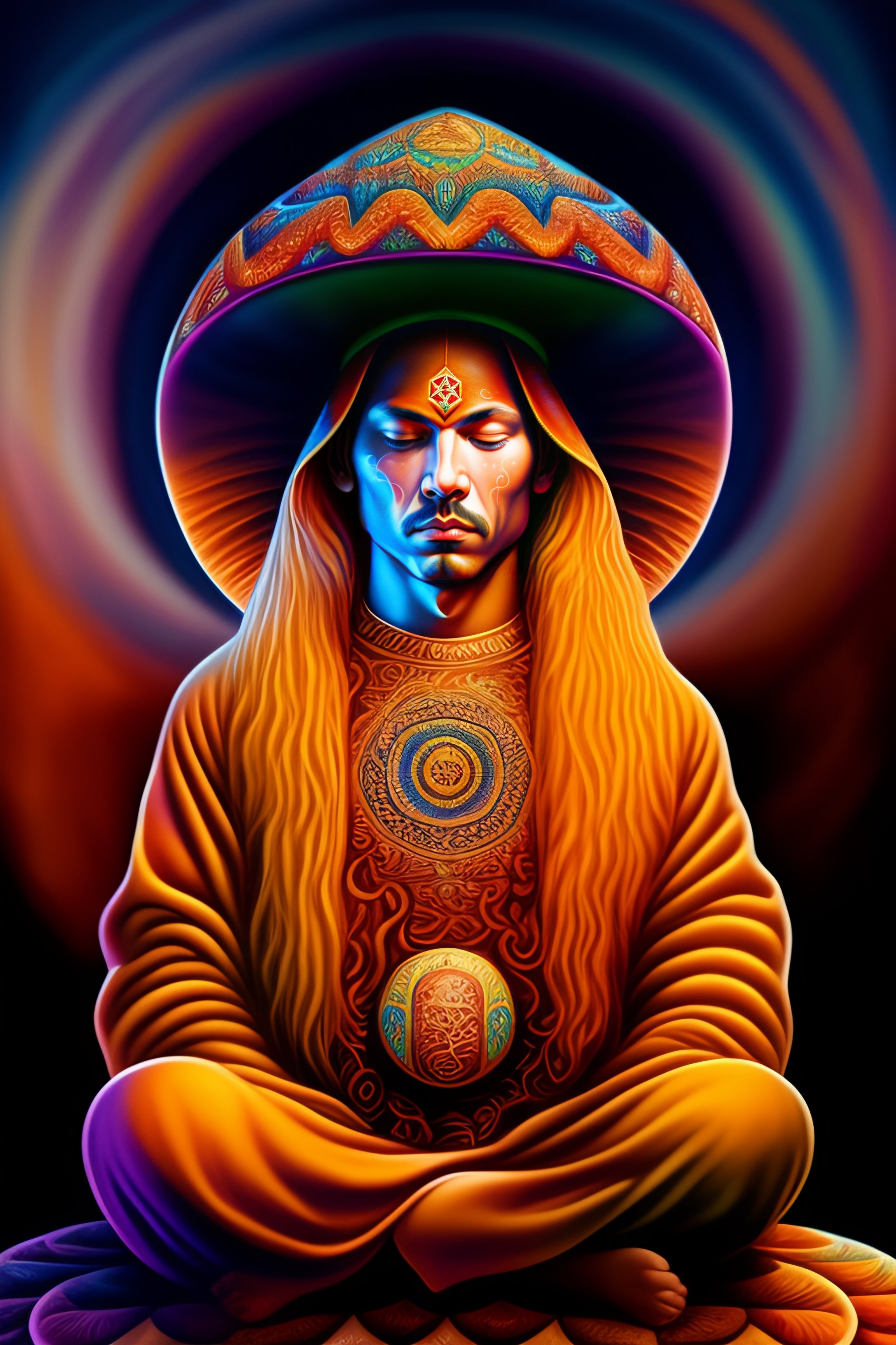 Alex Grey Artwork Third Eye