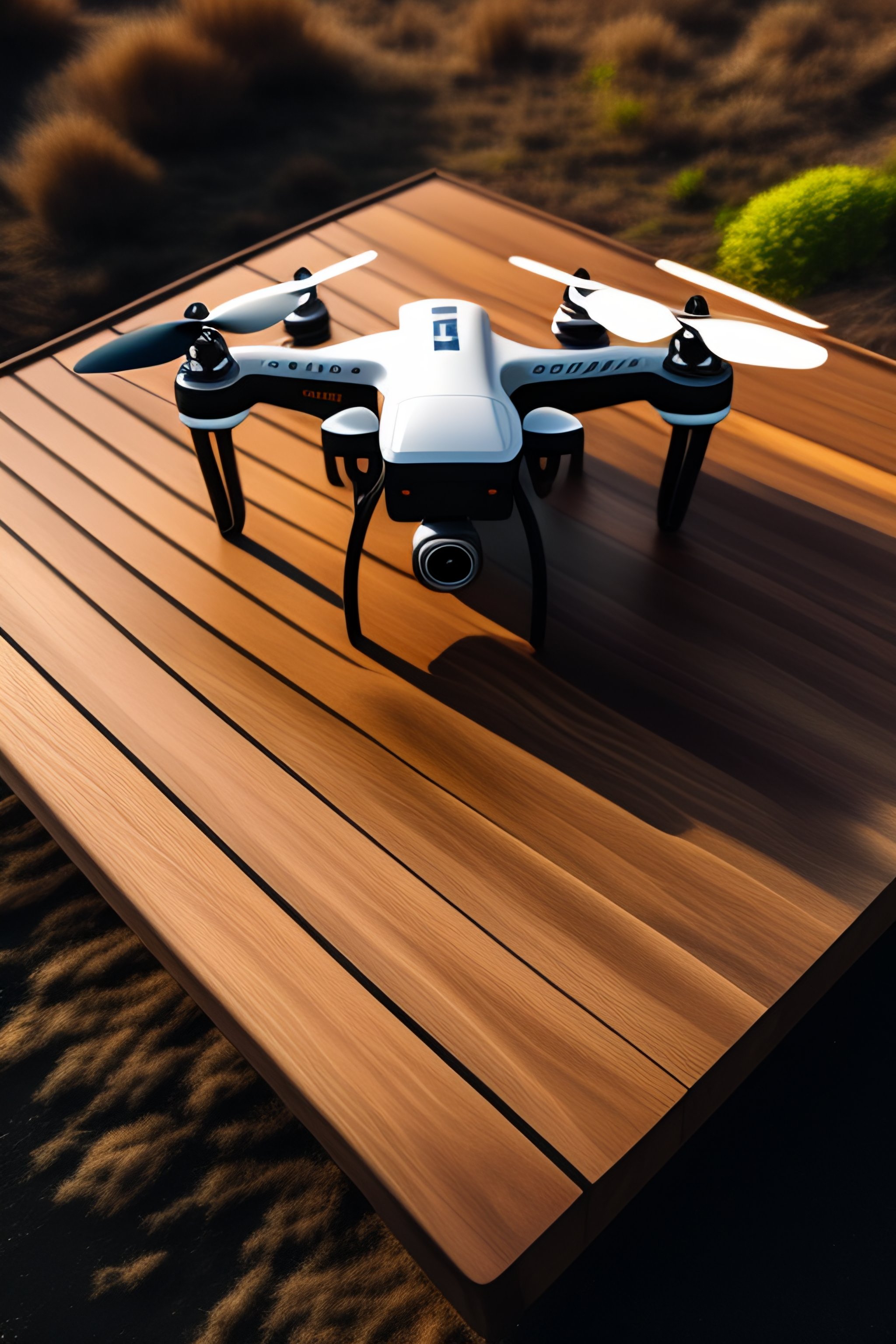 Lexica - High quality photo of wooden oak plank (drone view) extremely ...