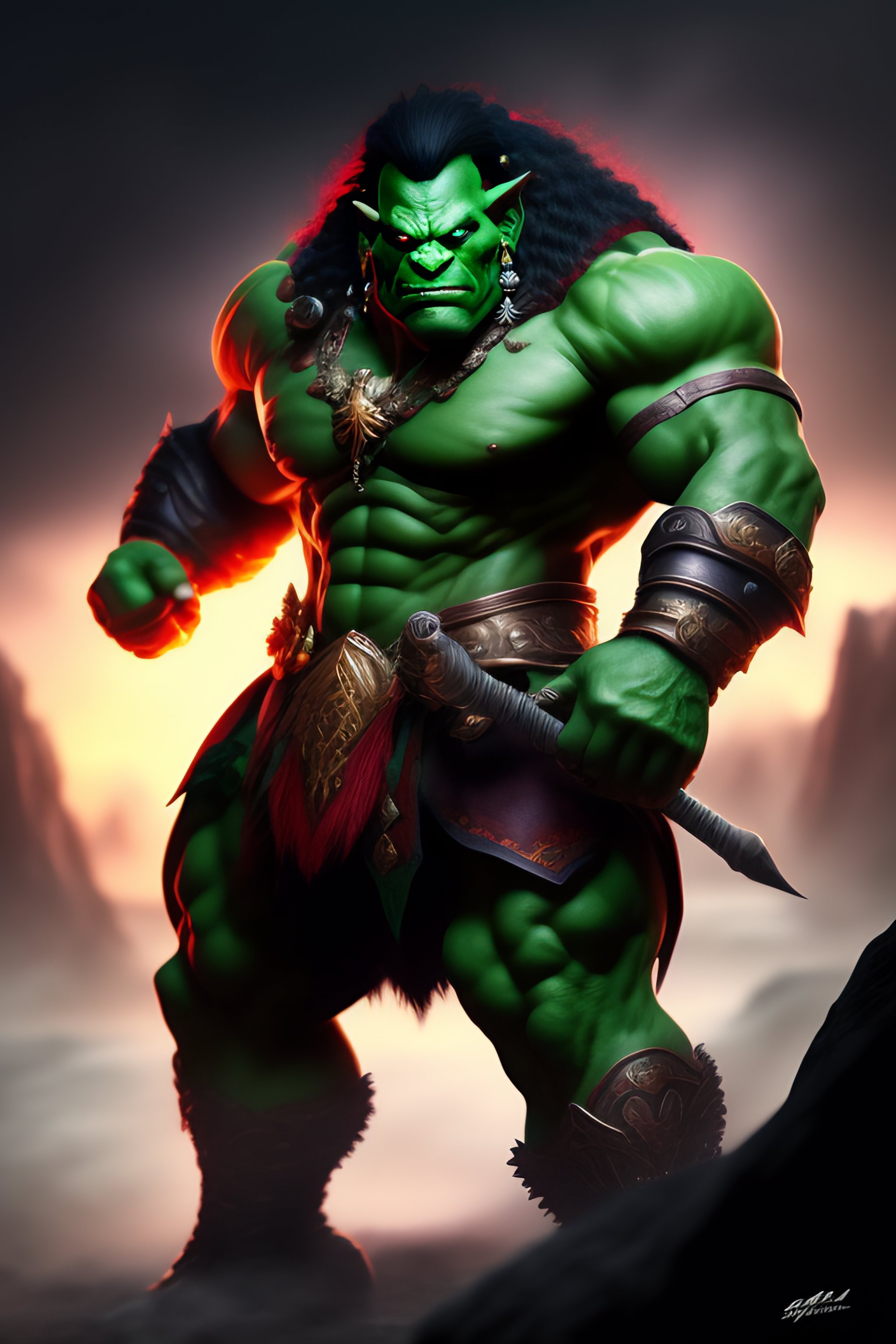 Lexica - Four arms orc