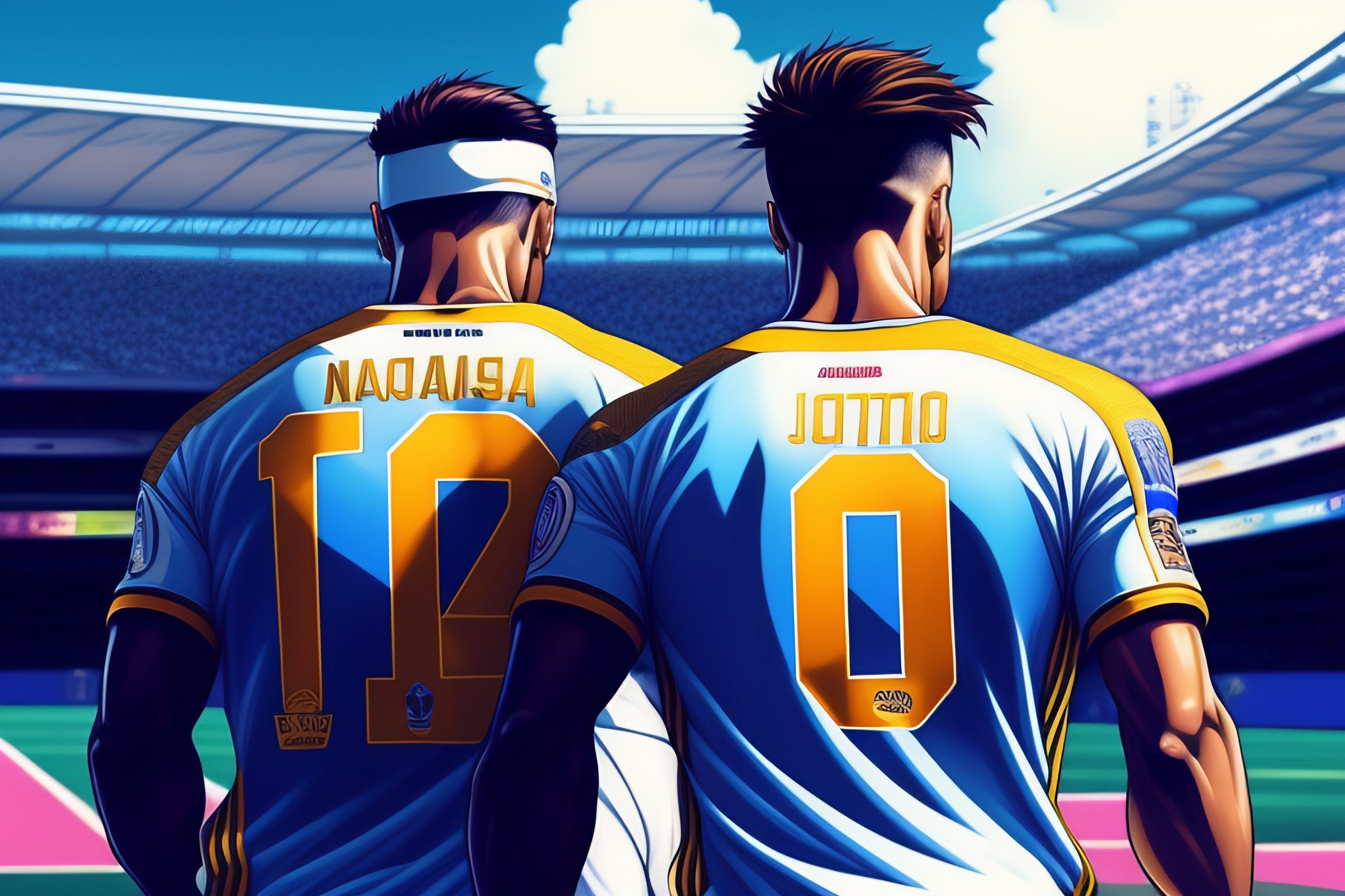 Lexica - Vintage 90's anime style, Al Nassr FC, CR7, Cristiano Ronaldo ...