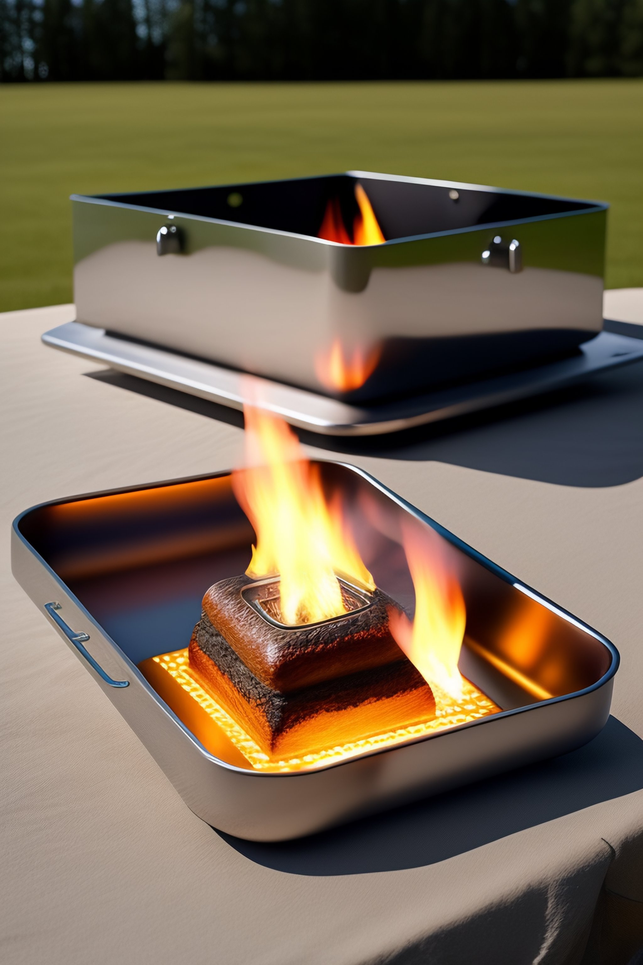 Lexica - Design an image of a square fire scale with dimensions of 1 ...