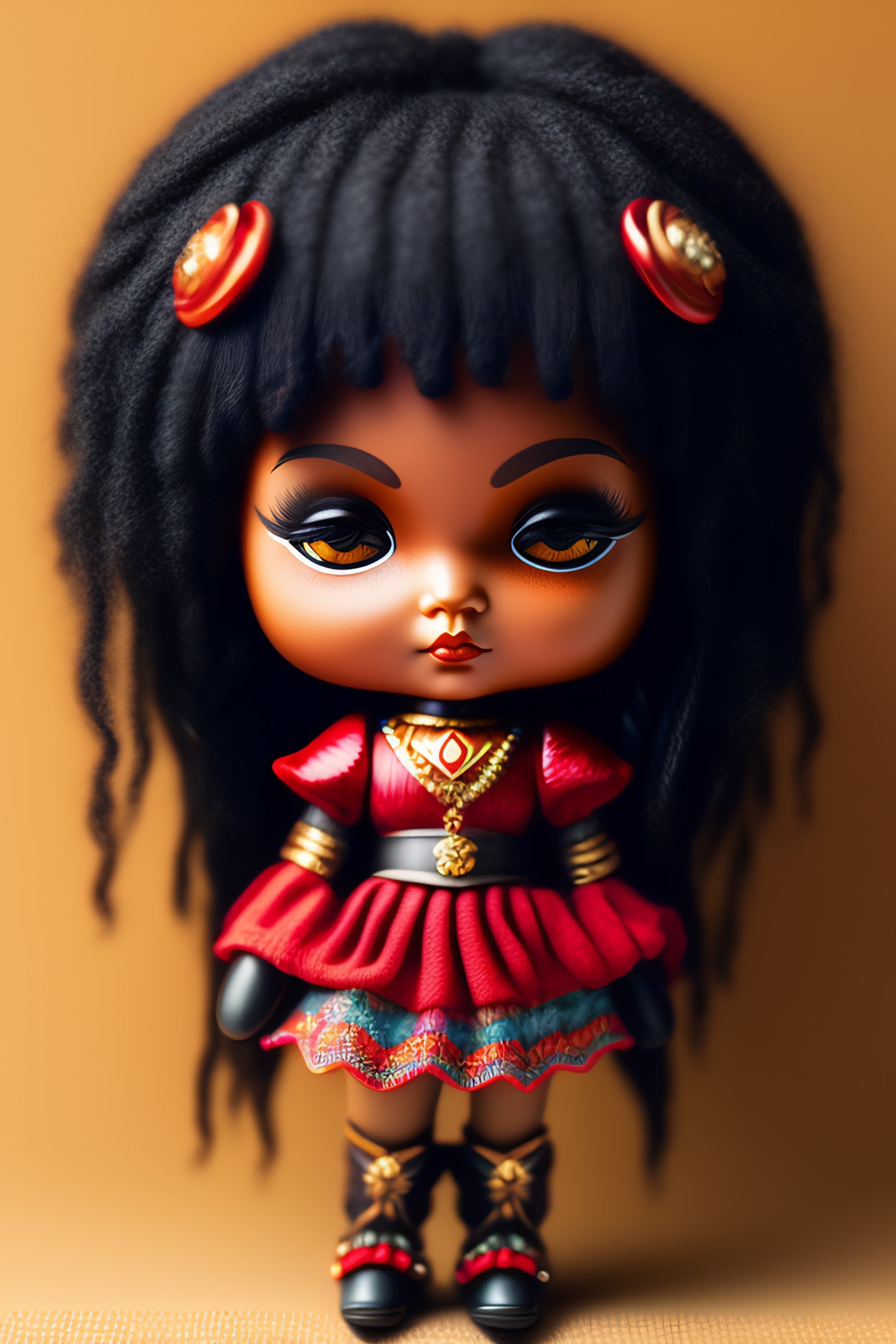 Lexica - Warrior doll