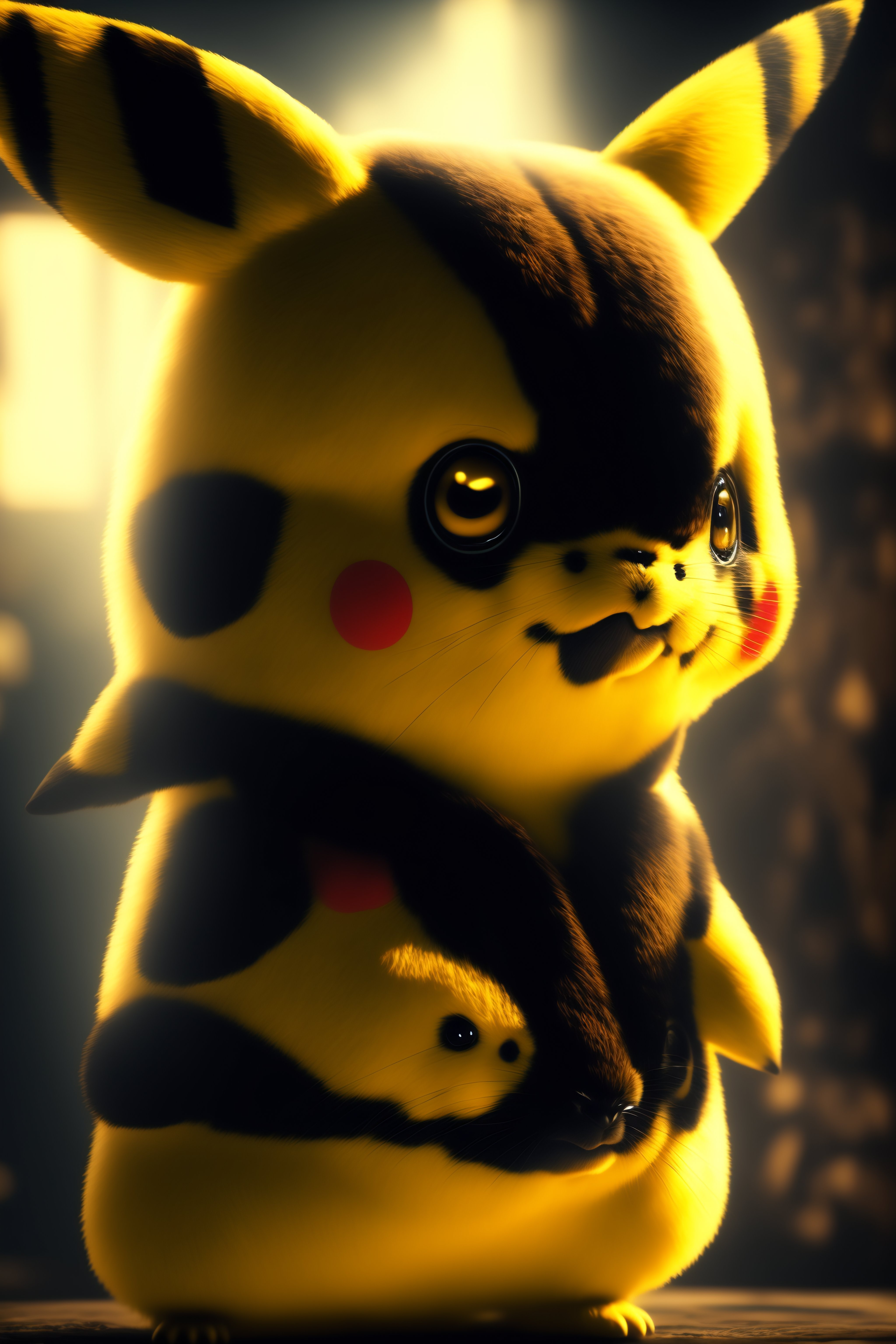 Lexica - Pikachu in resident evil