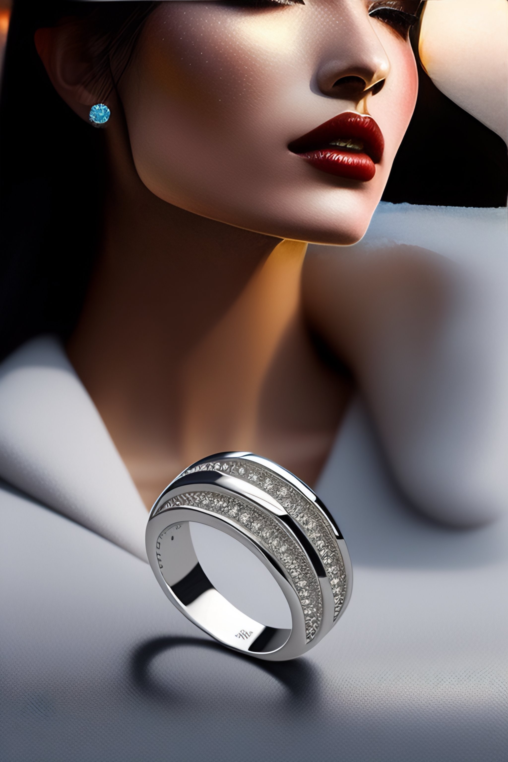 Lexica - SILVER PUNK UNIVERSE PHYSICS GIRL RING JEWELLERY JEWEL RING ...