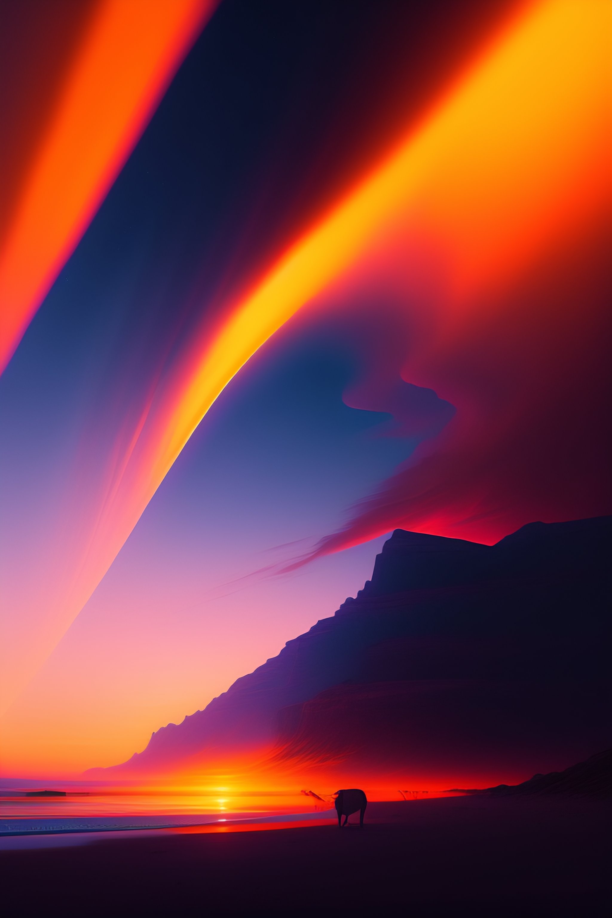 Lexica - Sun dancer, atmospheric, ambient, volumetric lighting, highly ...
