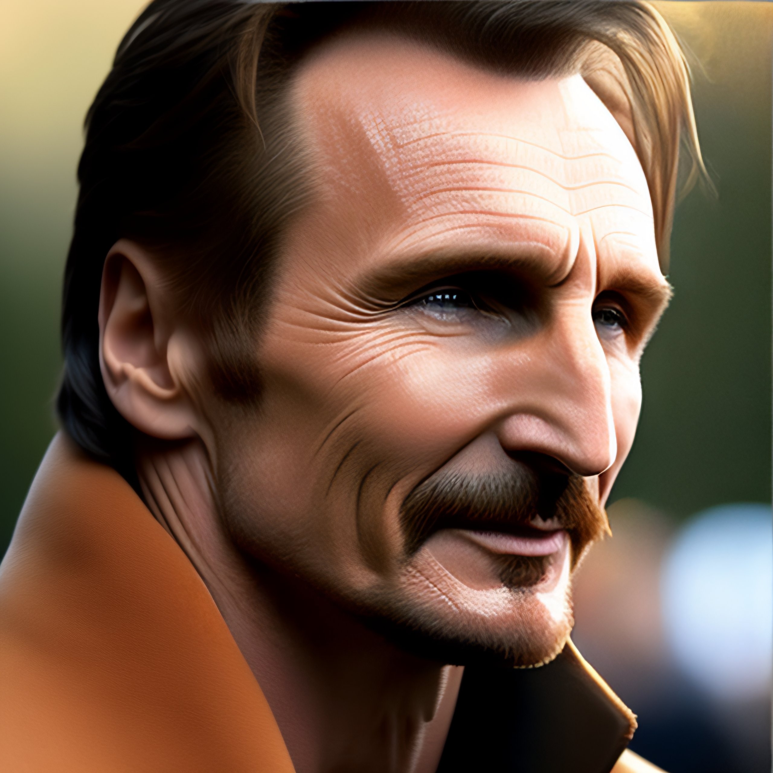 Lexica - Liam neeson unshaved