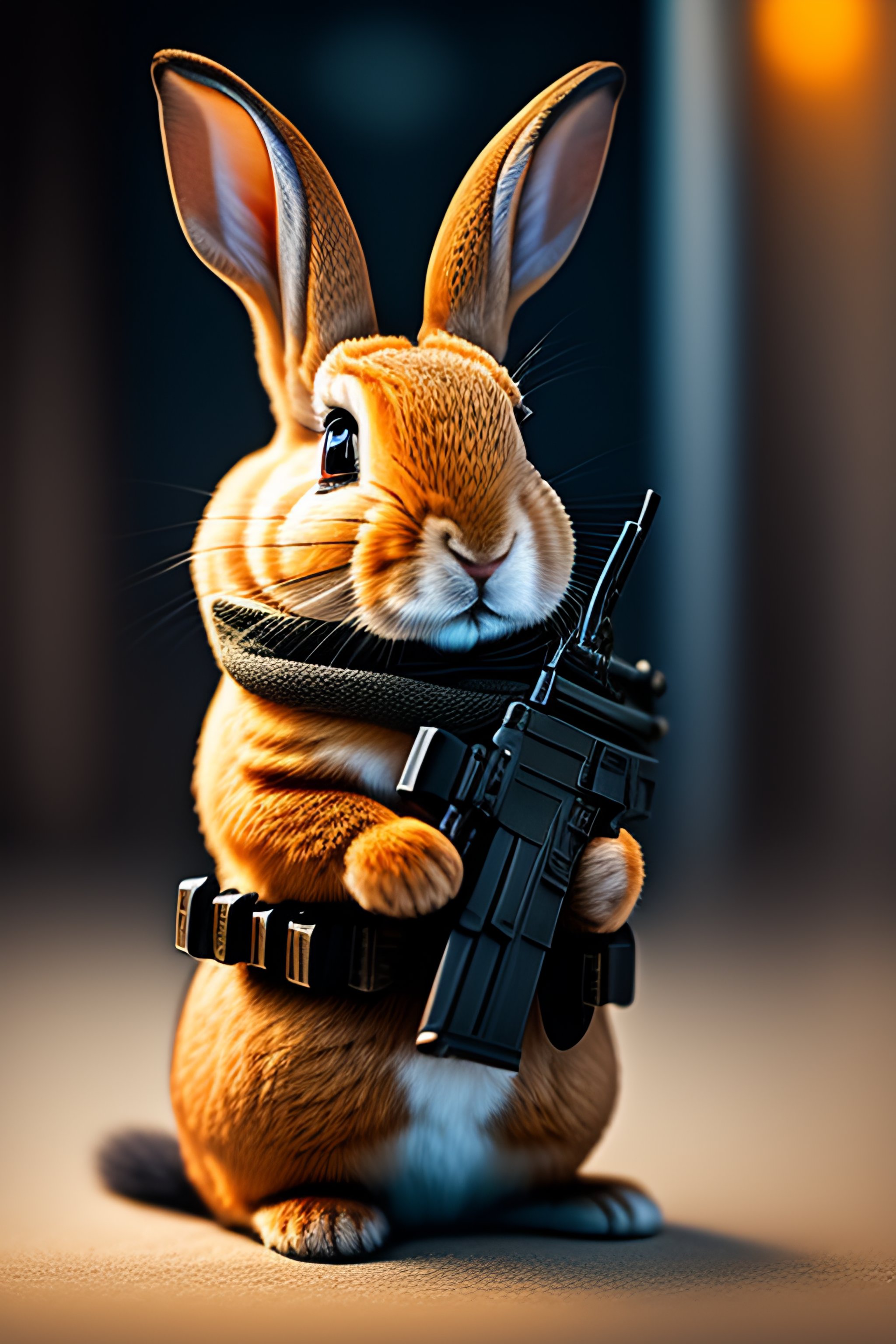 Lexica - Bad rabbit with a machine gun