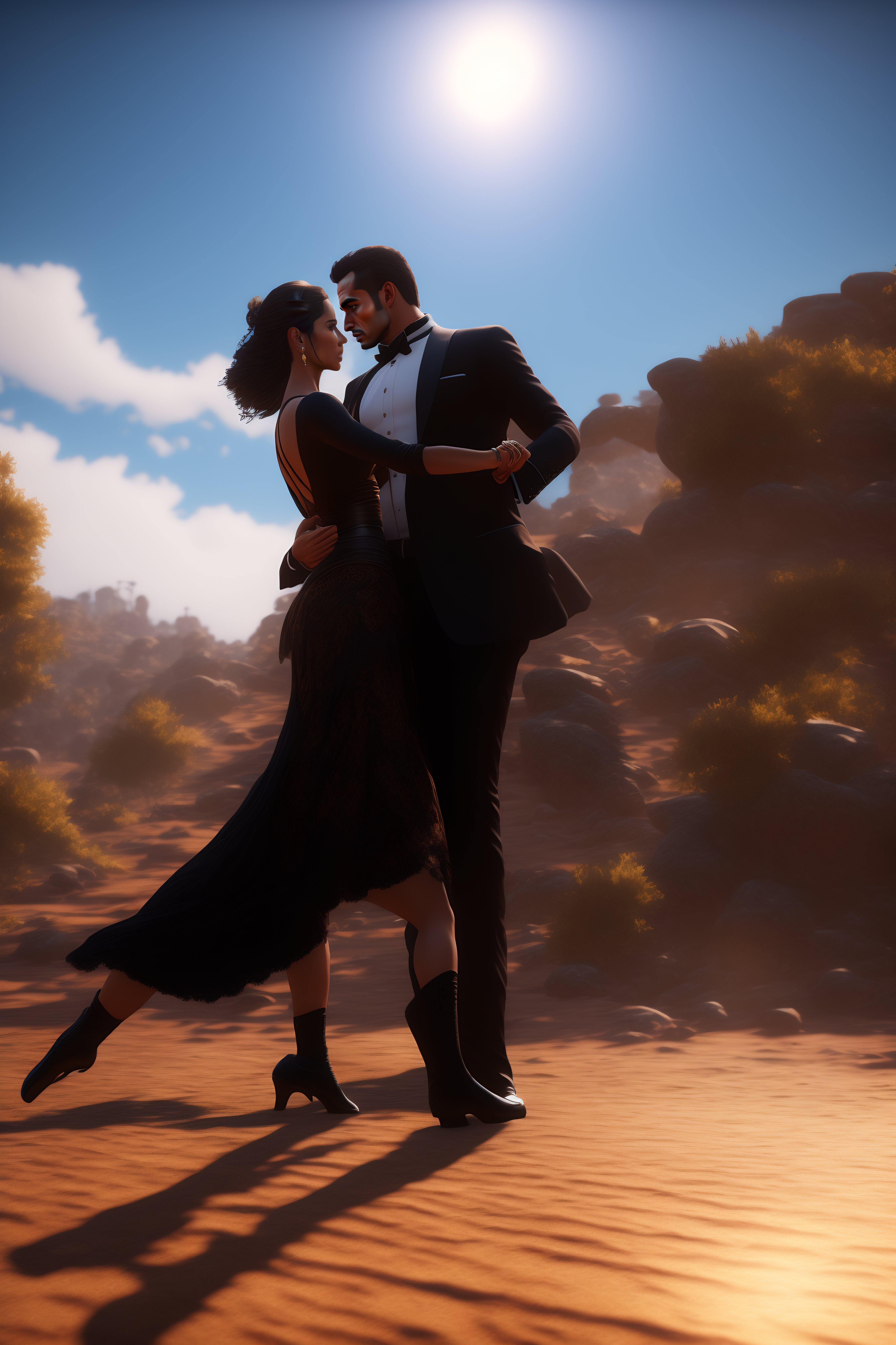 Lexica - Tango dancer, epic, ultra detail, ultra realistic ...