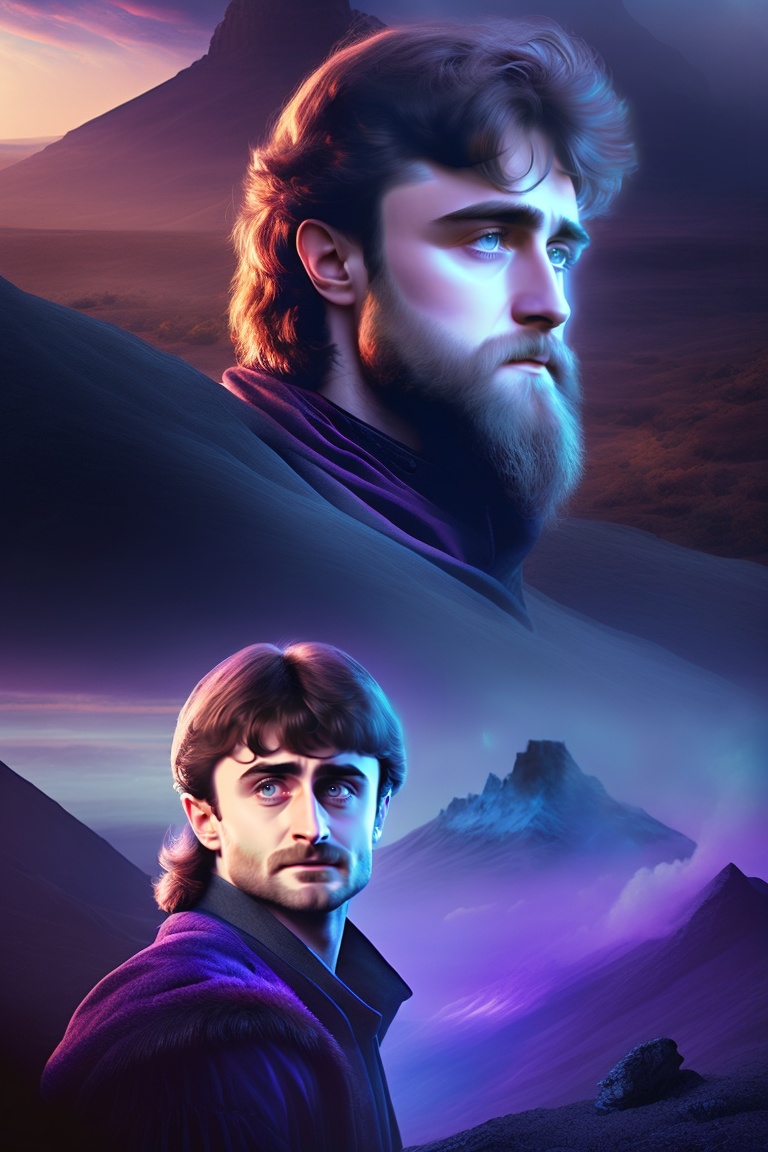 Lexica - Daniel radcliffe in lord of the rings, in 80s style dark ...