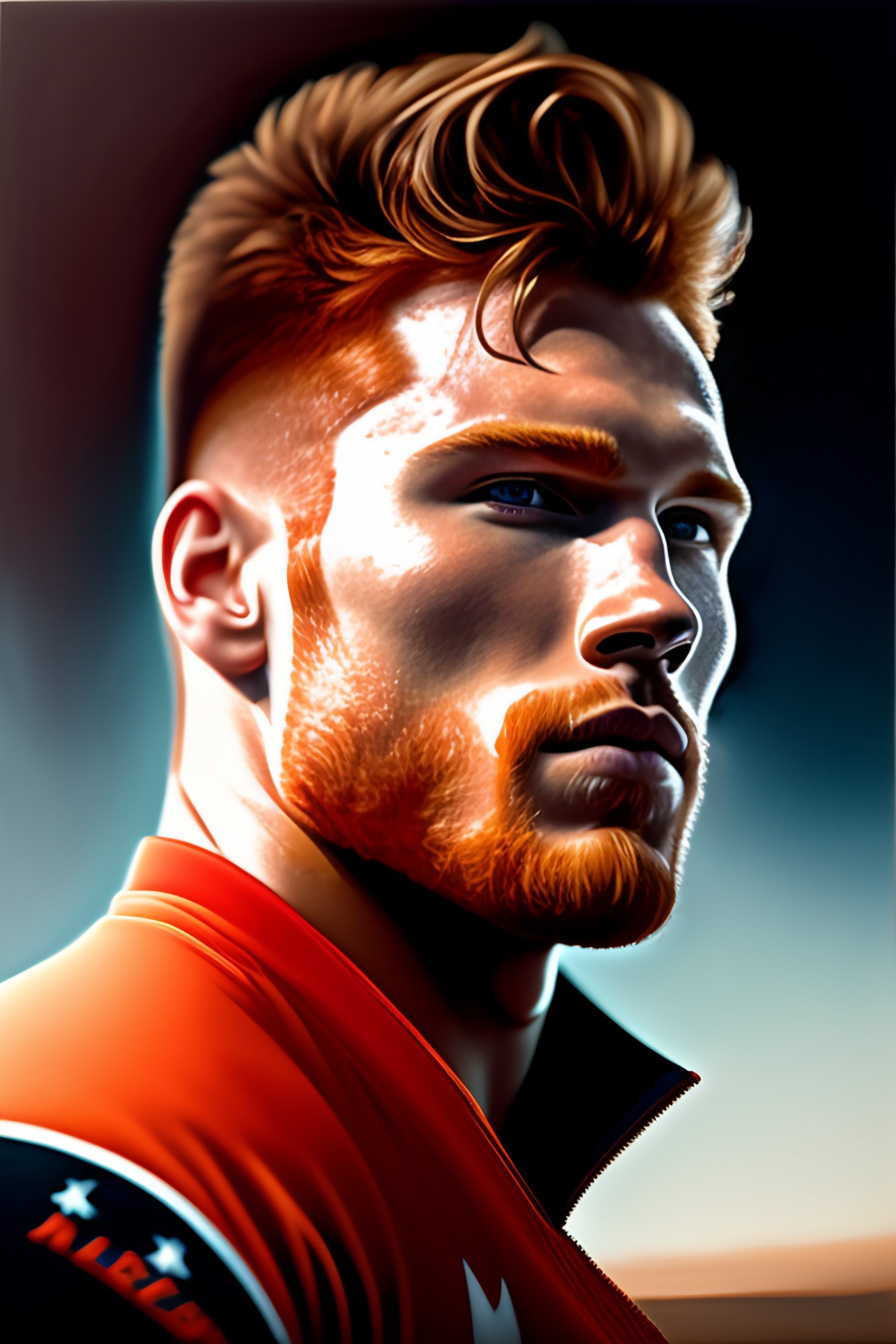Lexica - Portrait of canelo alvarez