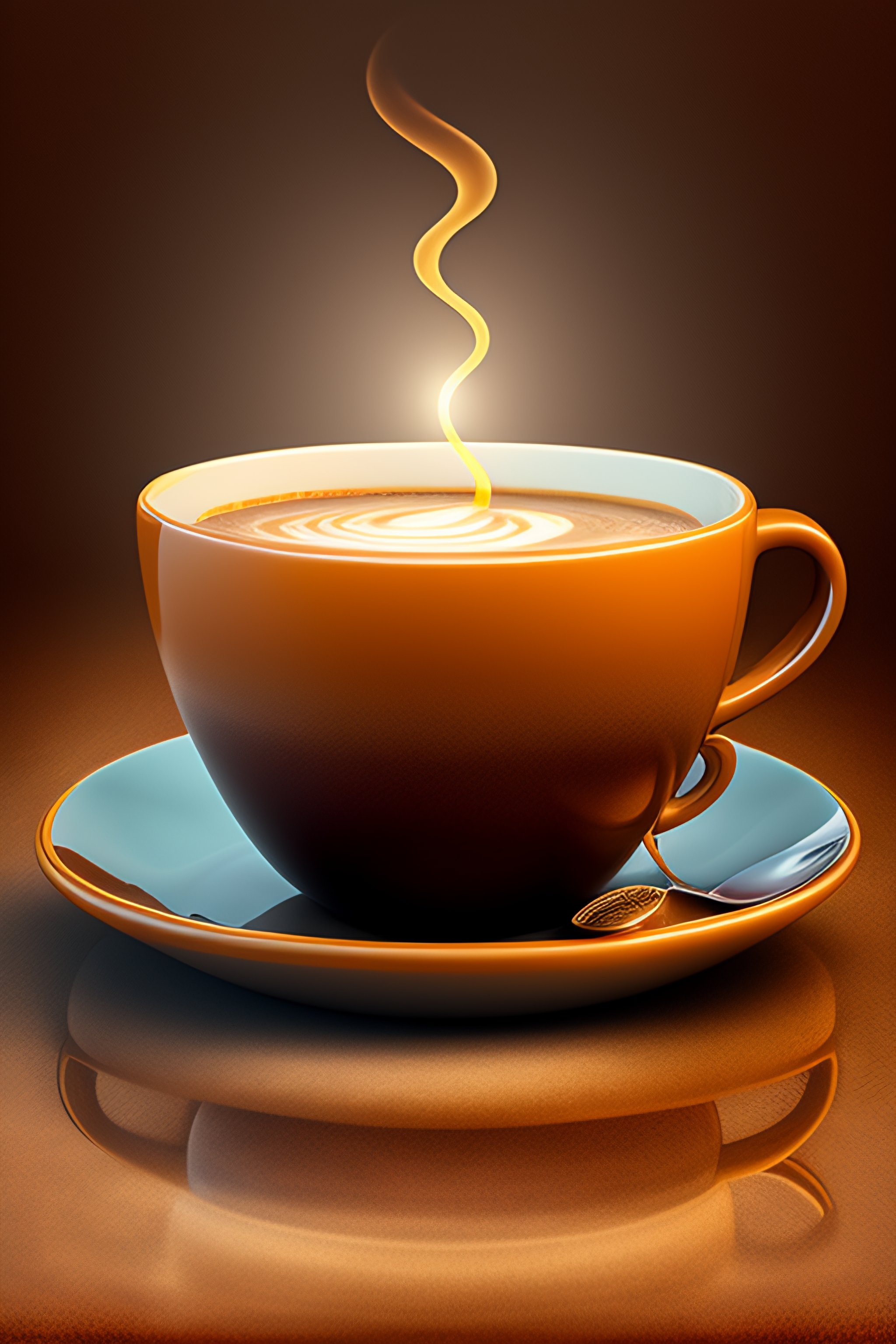 Lexica - Portrait of a coffee cup with hands reaching for it