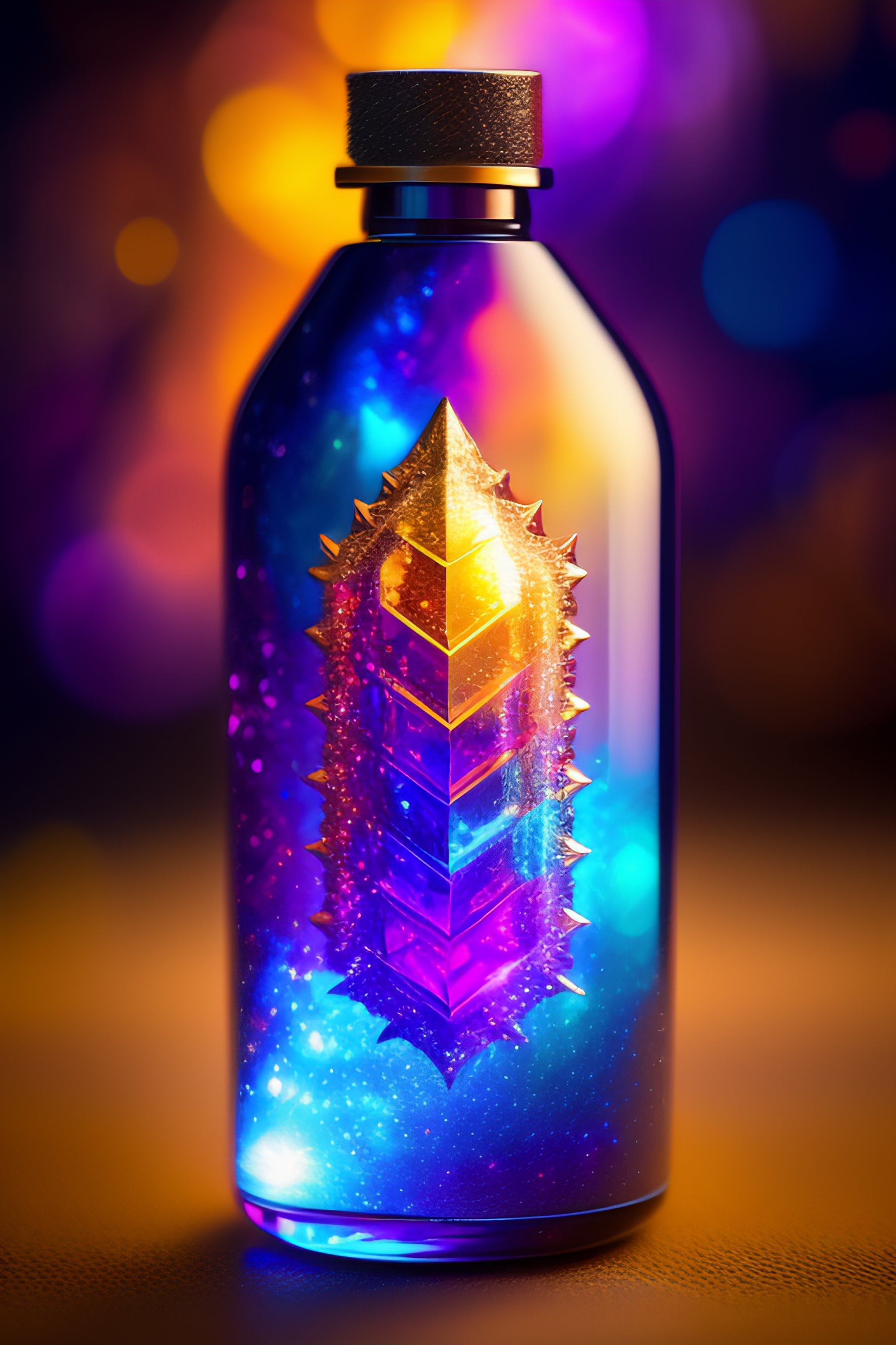 Lexica - Flowing sparkle and love heart water in fantasy style ...