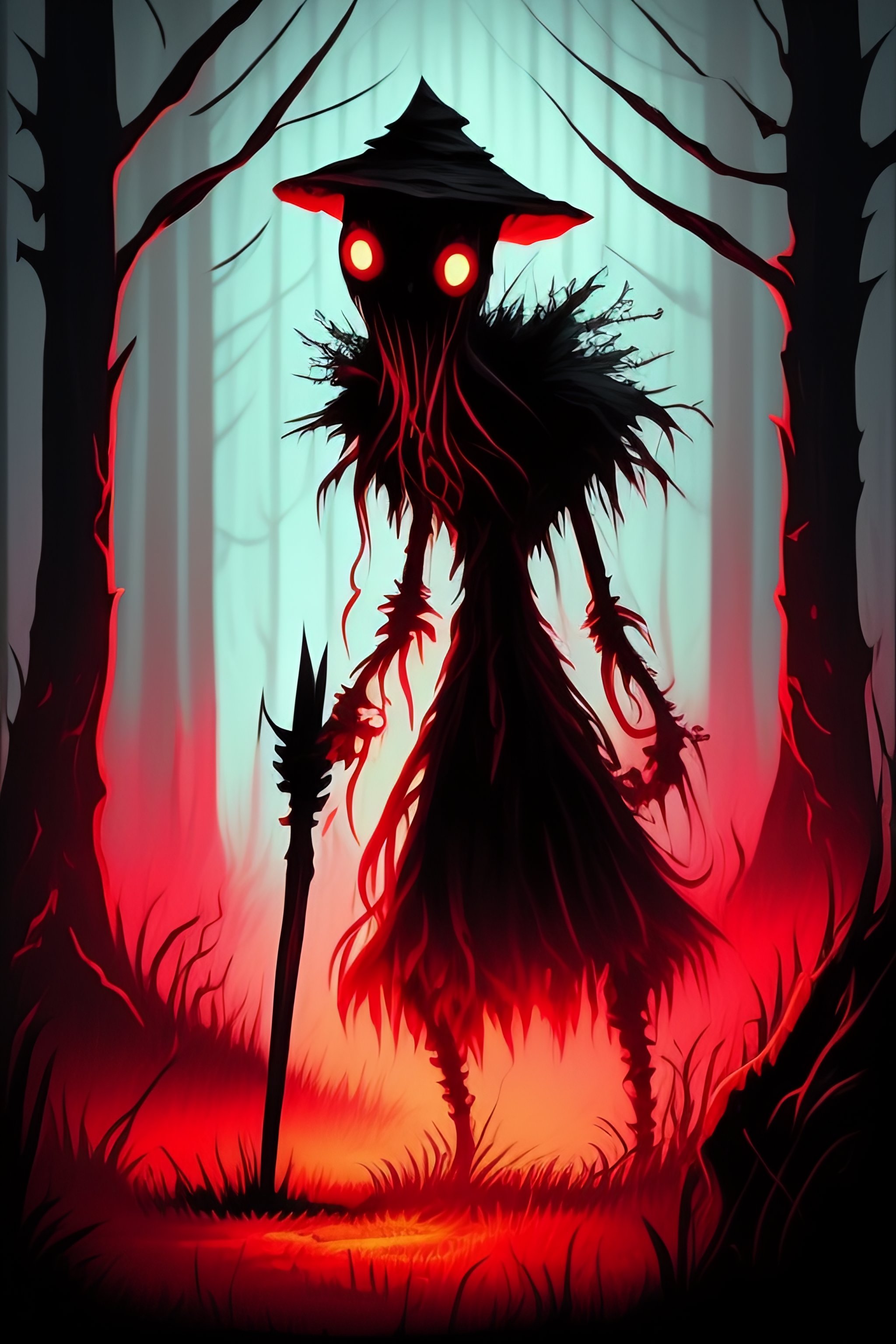 Lexica - Fiddlesticks from league of legends , horror, scary, red ...