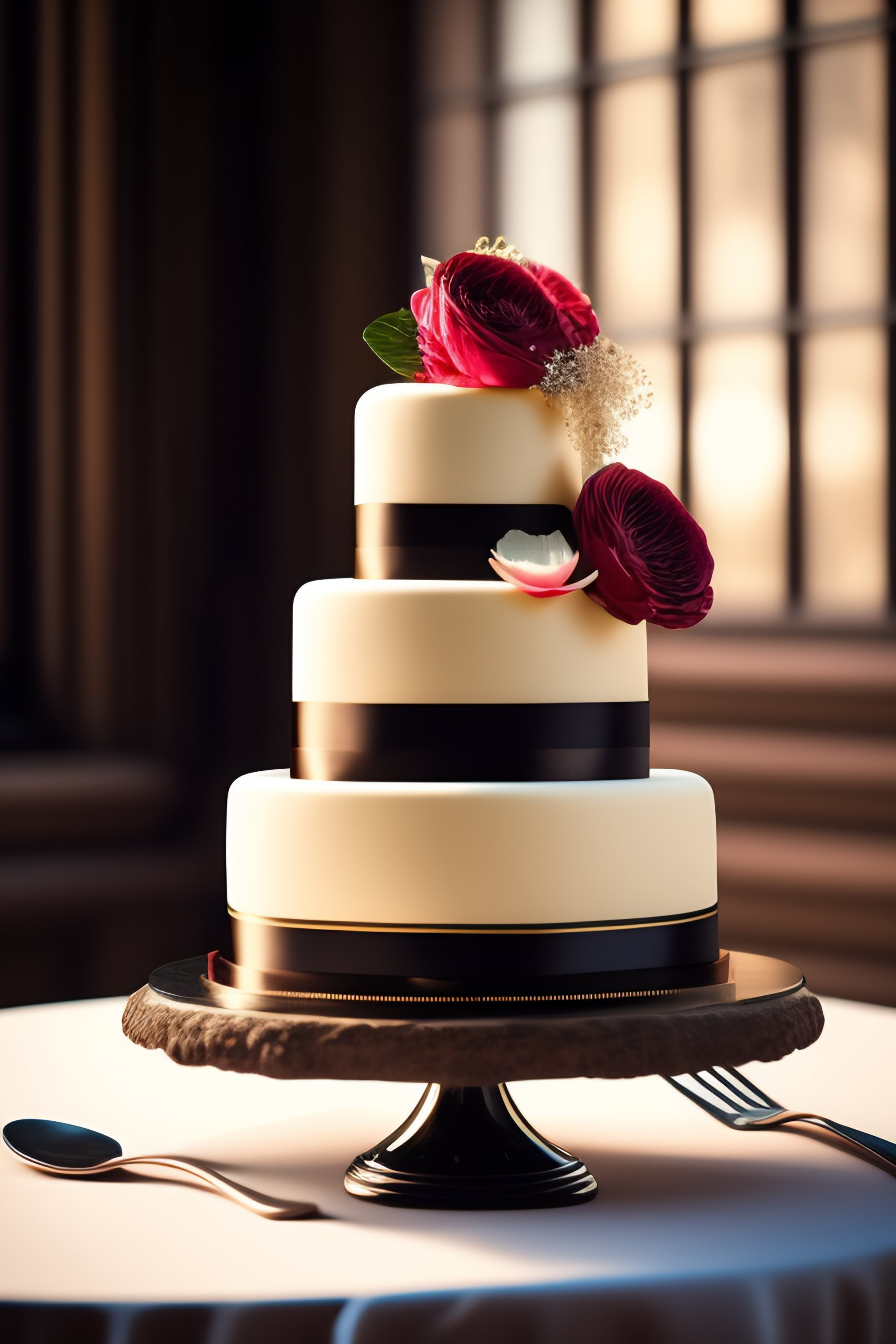 Lexica - Wedding Cake, website, ux, ui, 8k
