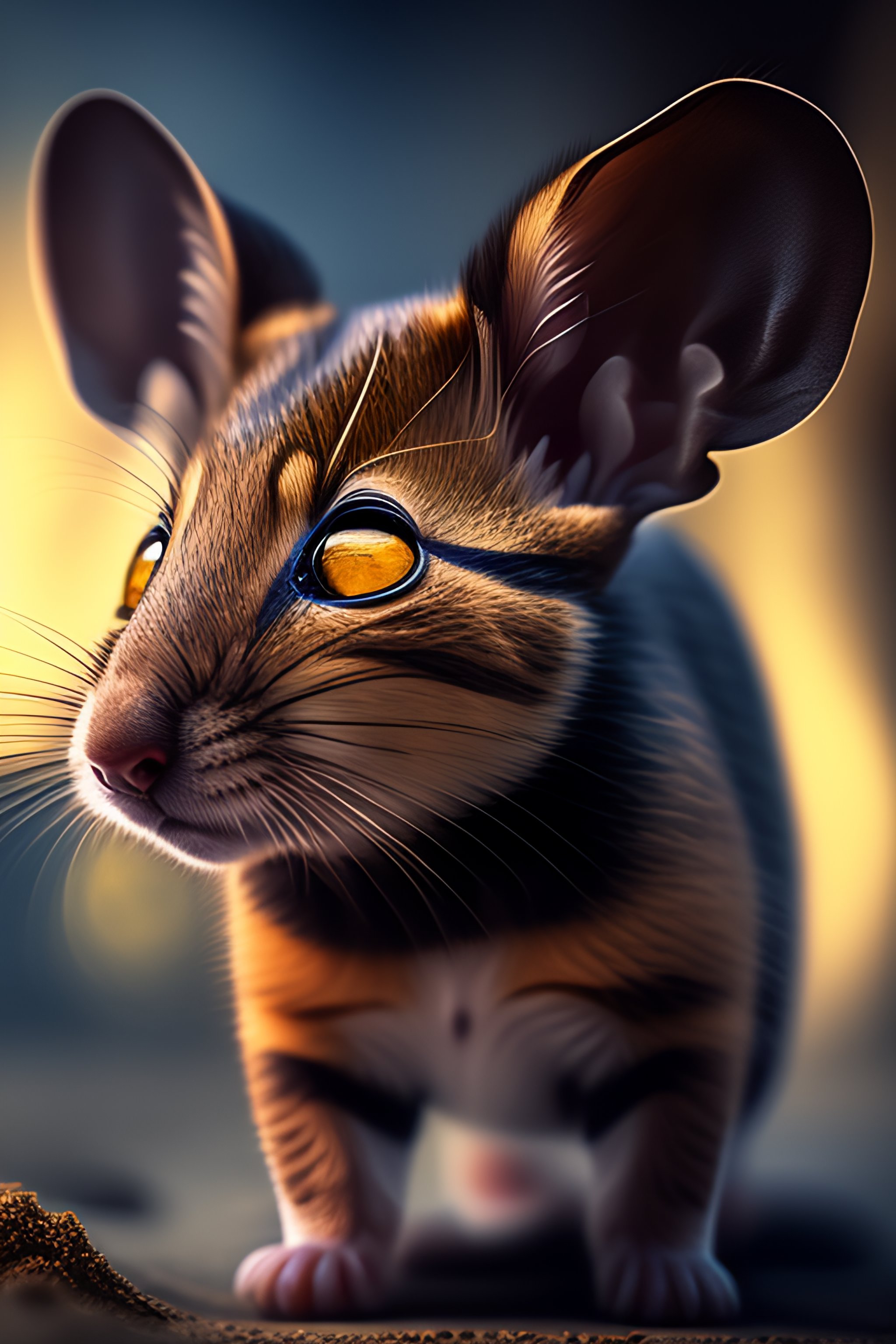 Lexica - Terror, psicodelia, mouse, pencil, 4k, imagination, terminator