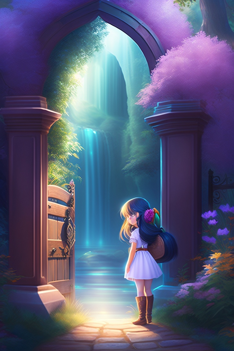 Lexica - A land of endless wonders and enchantment, a young girl named ...