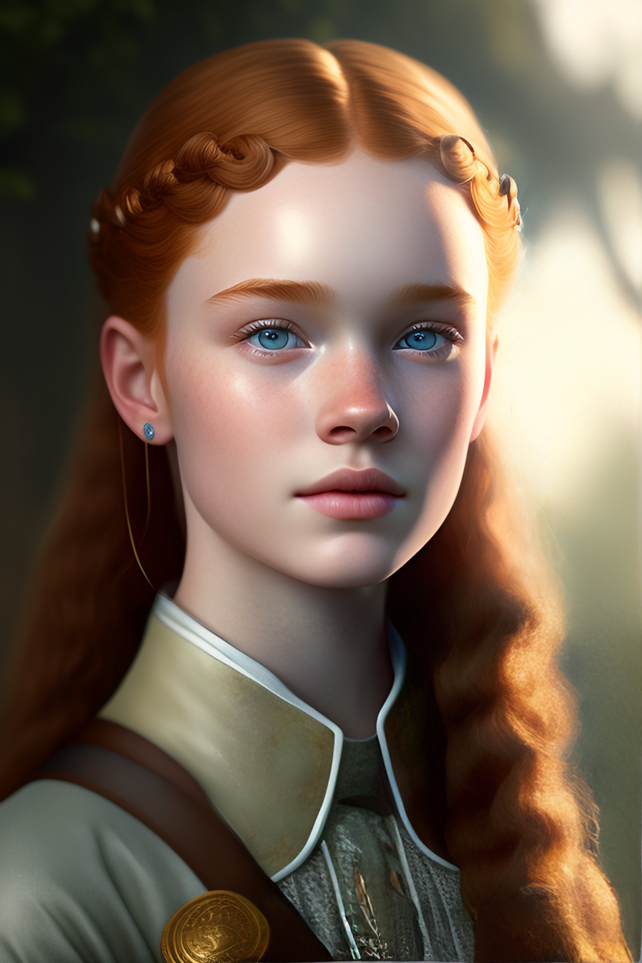 Lexica - Epic masterpiece young ginger Sadie Elizabeth Sink, sweaty ...