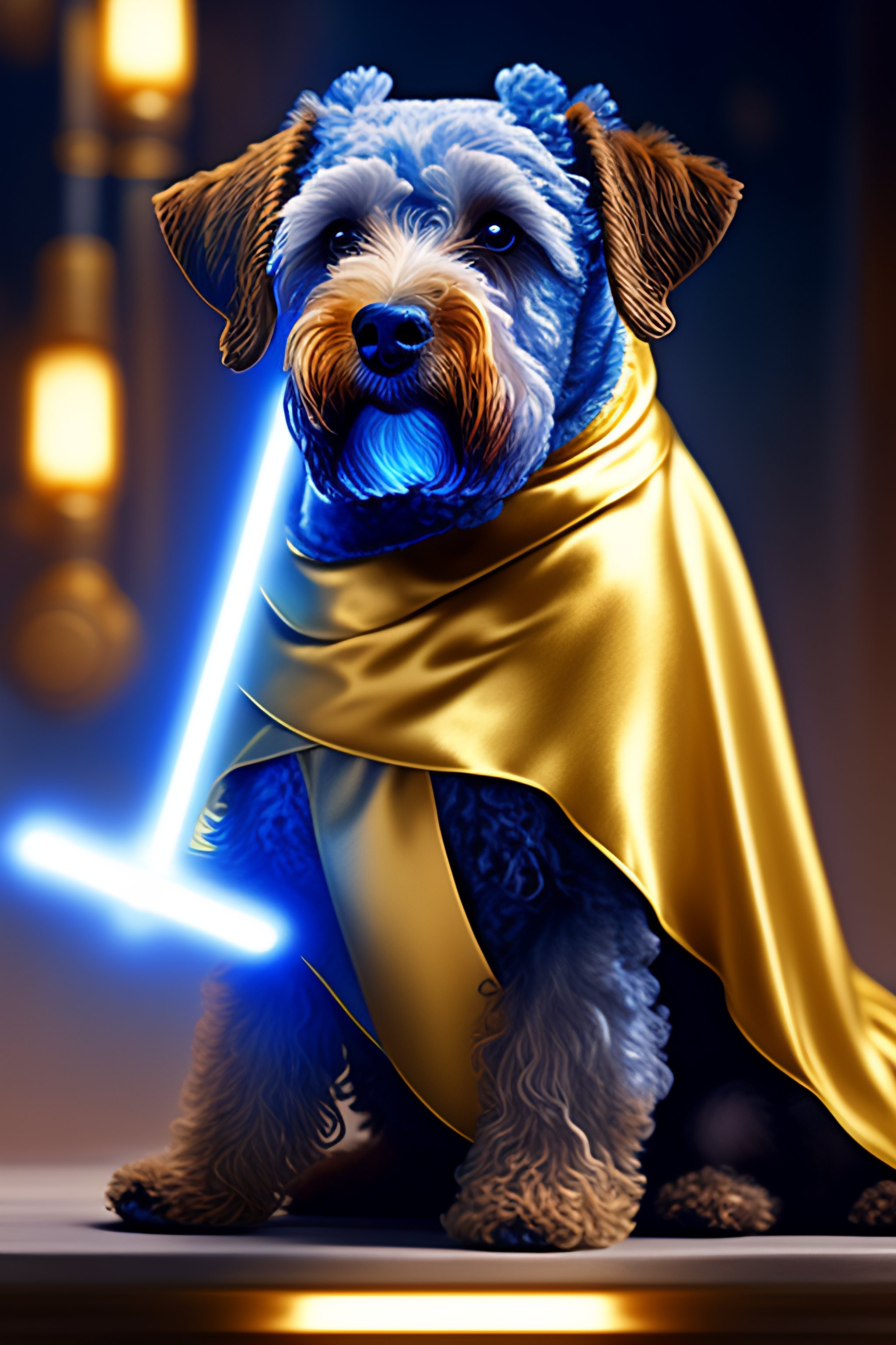 Lexica - Star Wars scene artificial intelligence aBedlington border ...