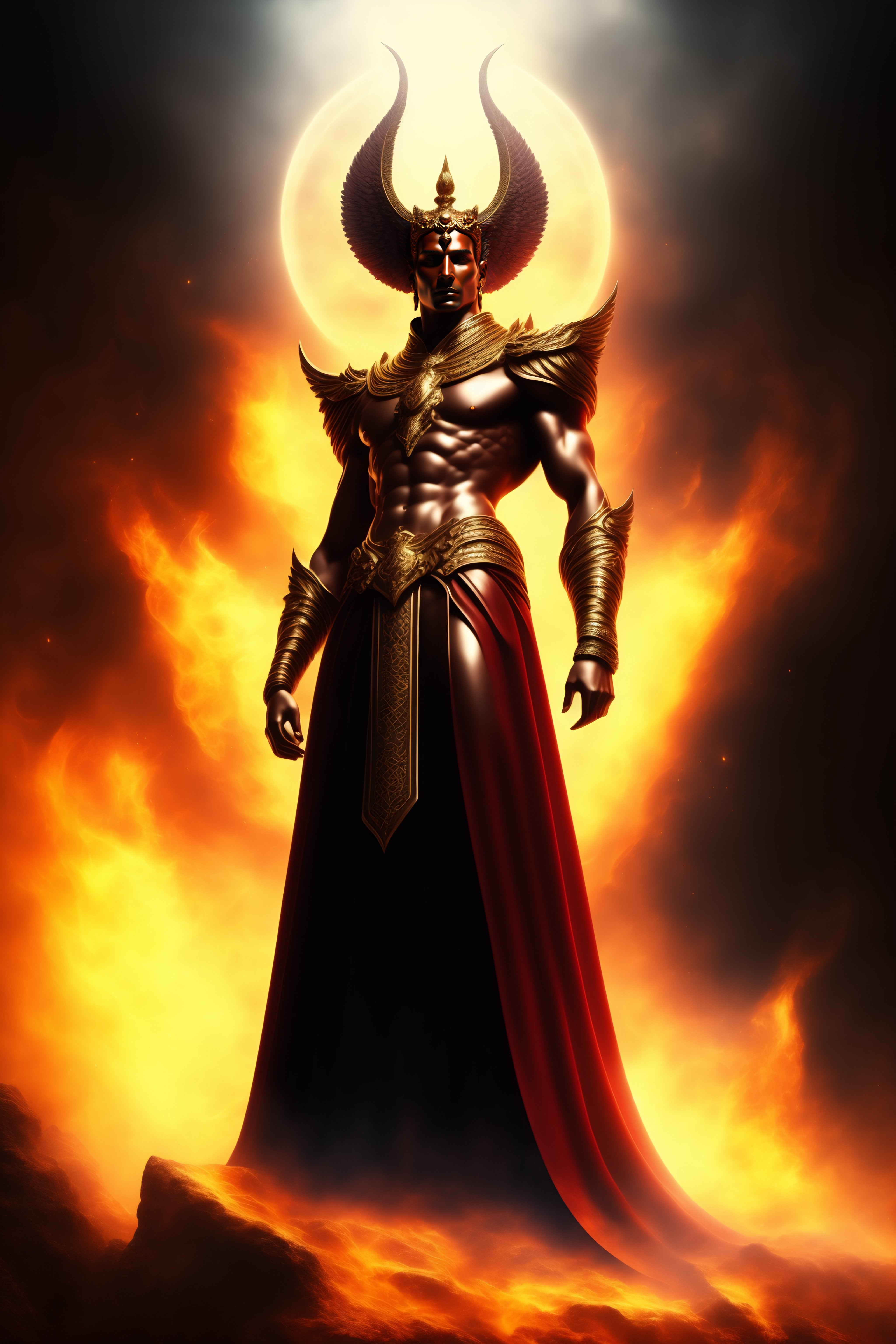 Lexica - Lucifer rock god , elegant, ar: 3:2, epic quality,