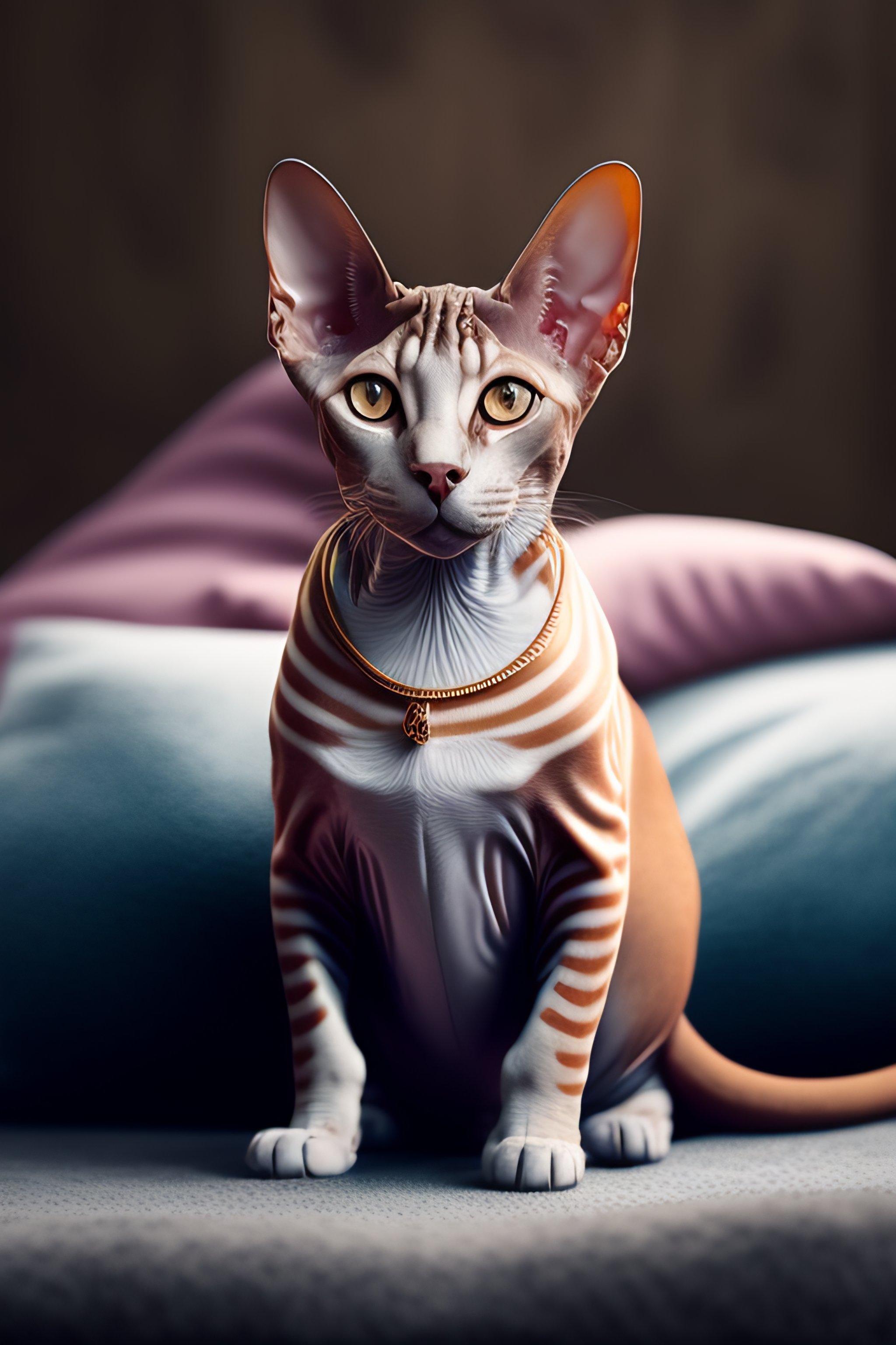 Lexica - Sphinx cat in pijama