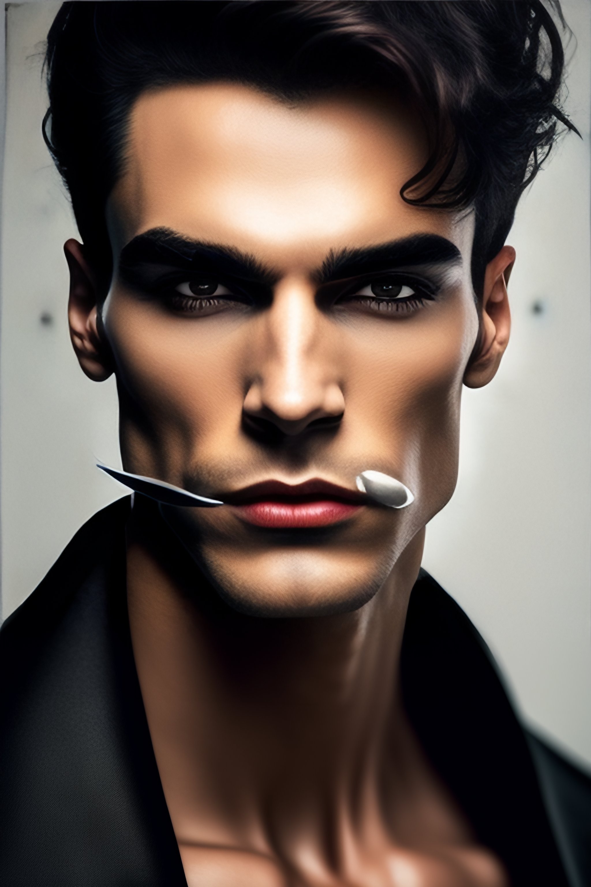 Lexica - Male vampire with long, sharp and black fingernails