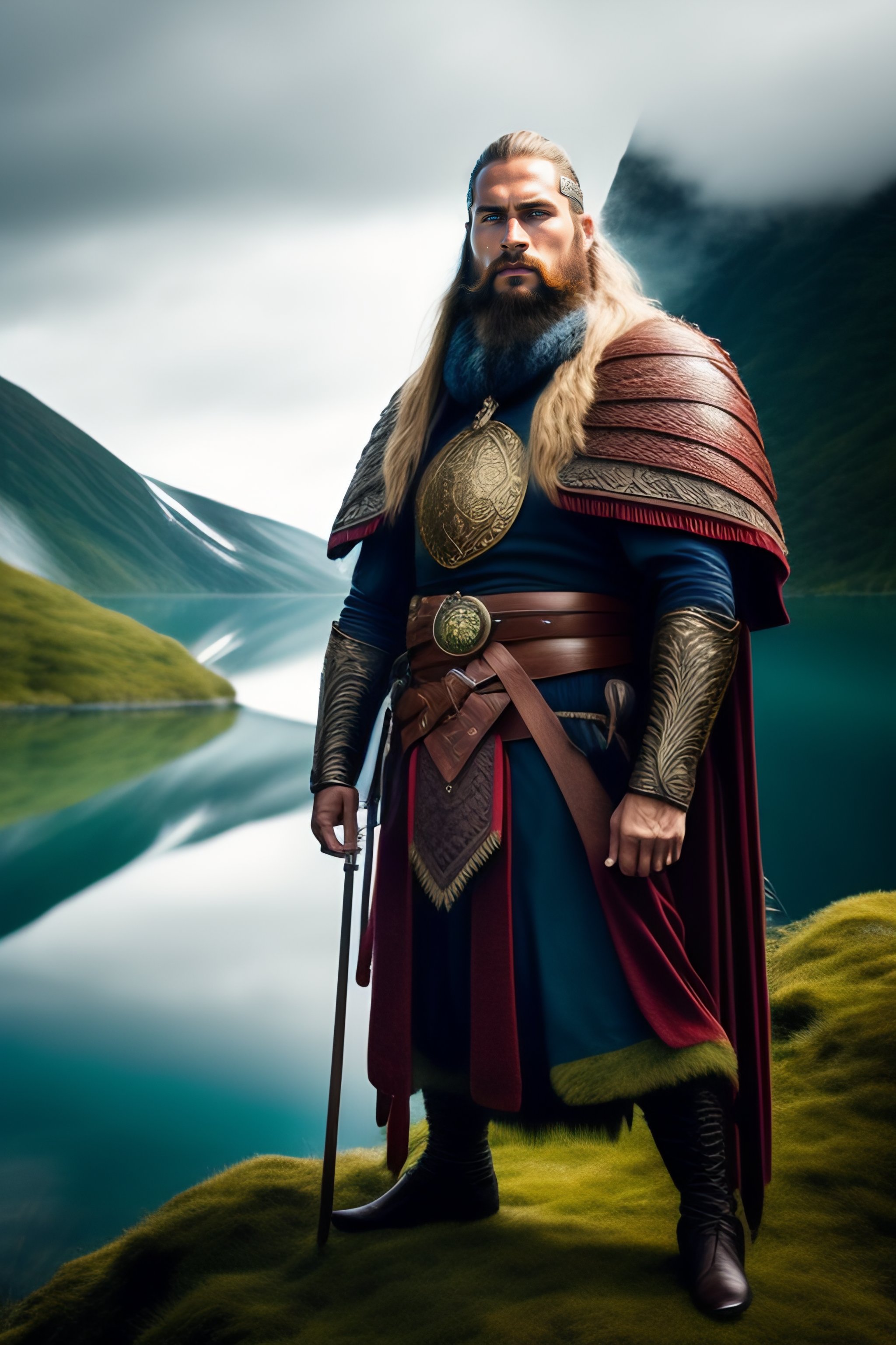 Lexica - Pablo motos like a real viking, lord of the rings, norway lake ...
