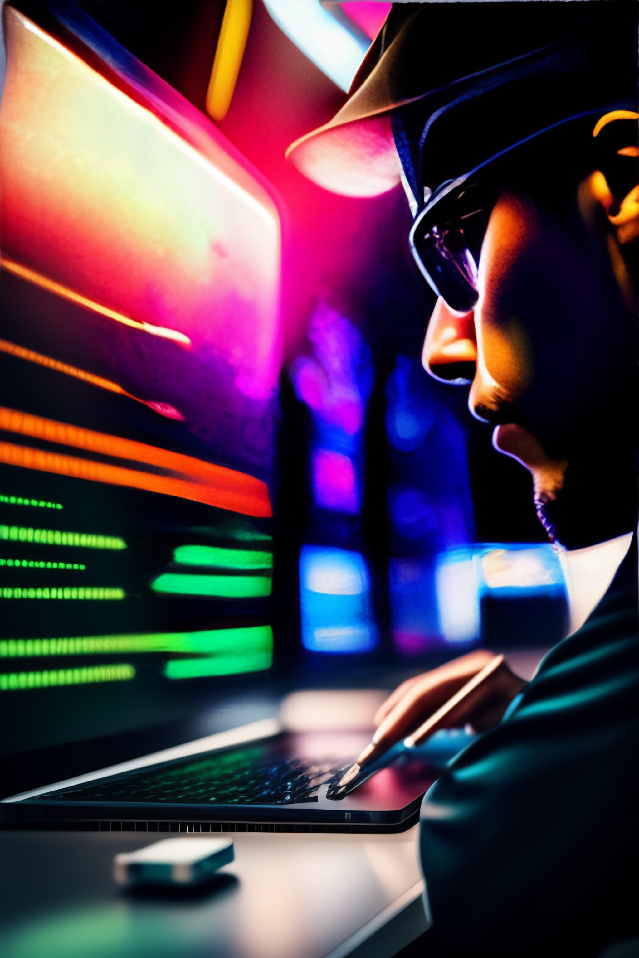 Lexica - Hacker attack on cryptocurrencies. cybersecurity concept with ...