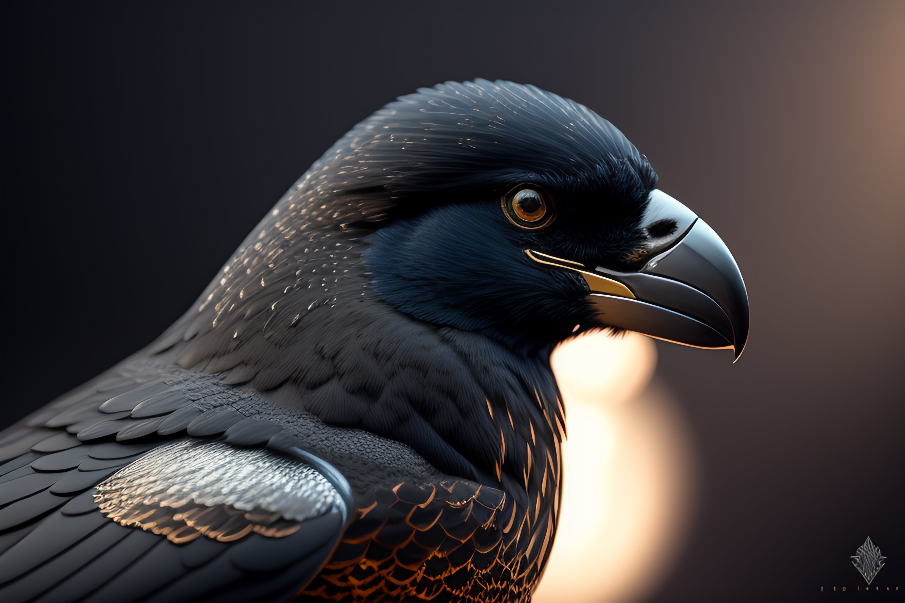 Lexica - A rook with intricate silver ornament engravings on the head ...